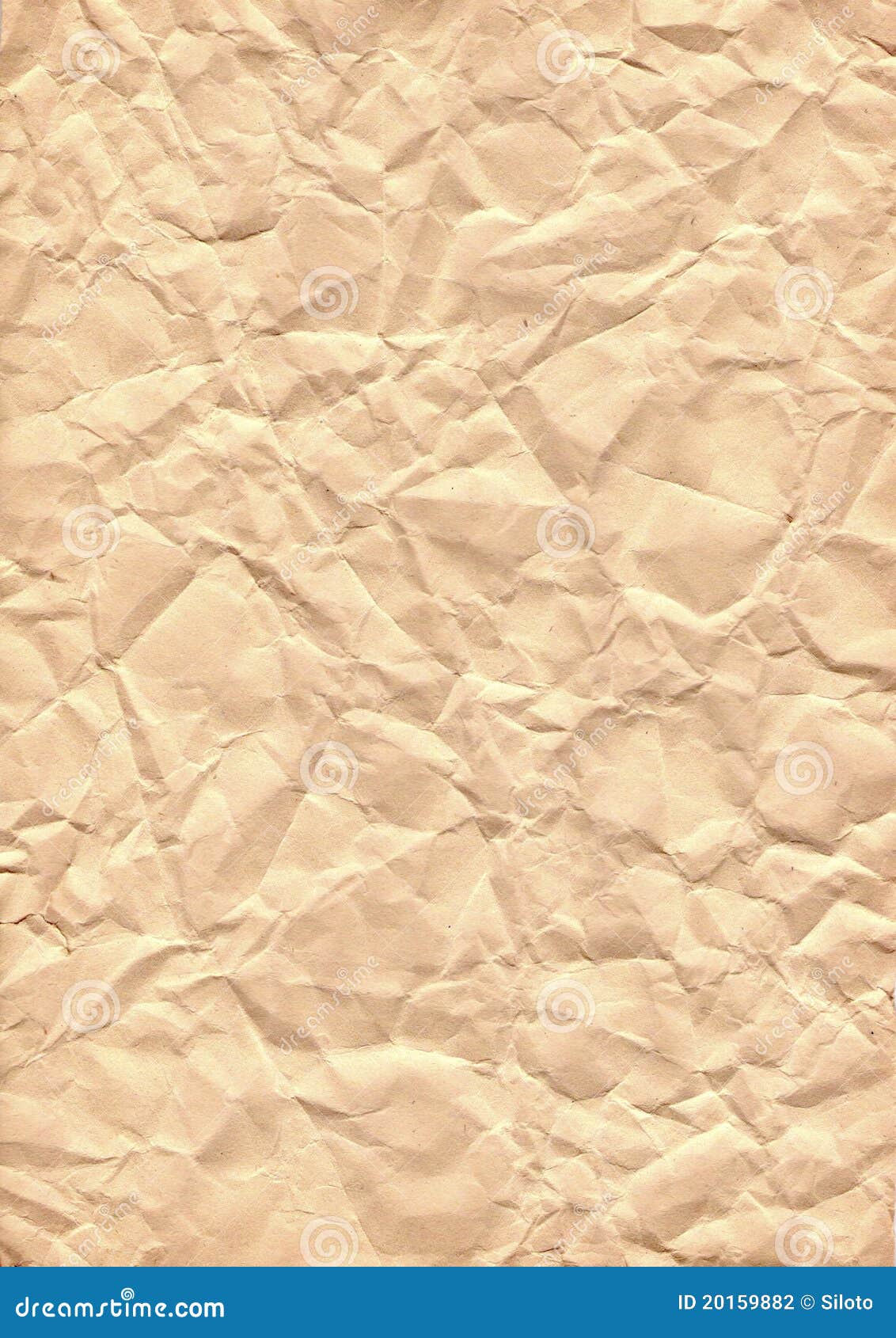 Old crumpled paper stock photo. Image of mussy, used - 20159882