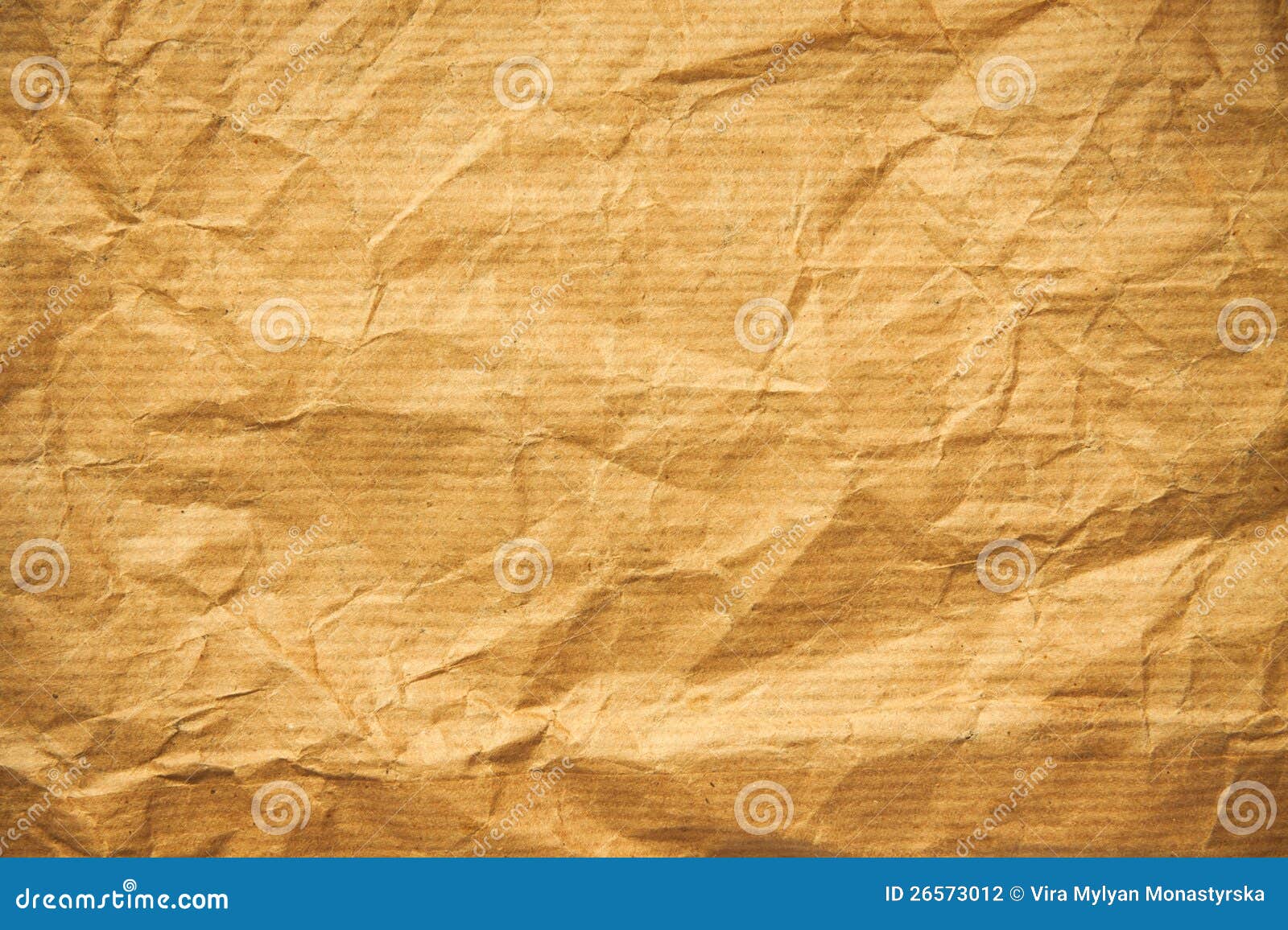 Old Crumpled Paper stock photo. Image of antique, break - 26573012