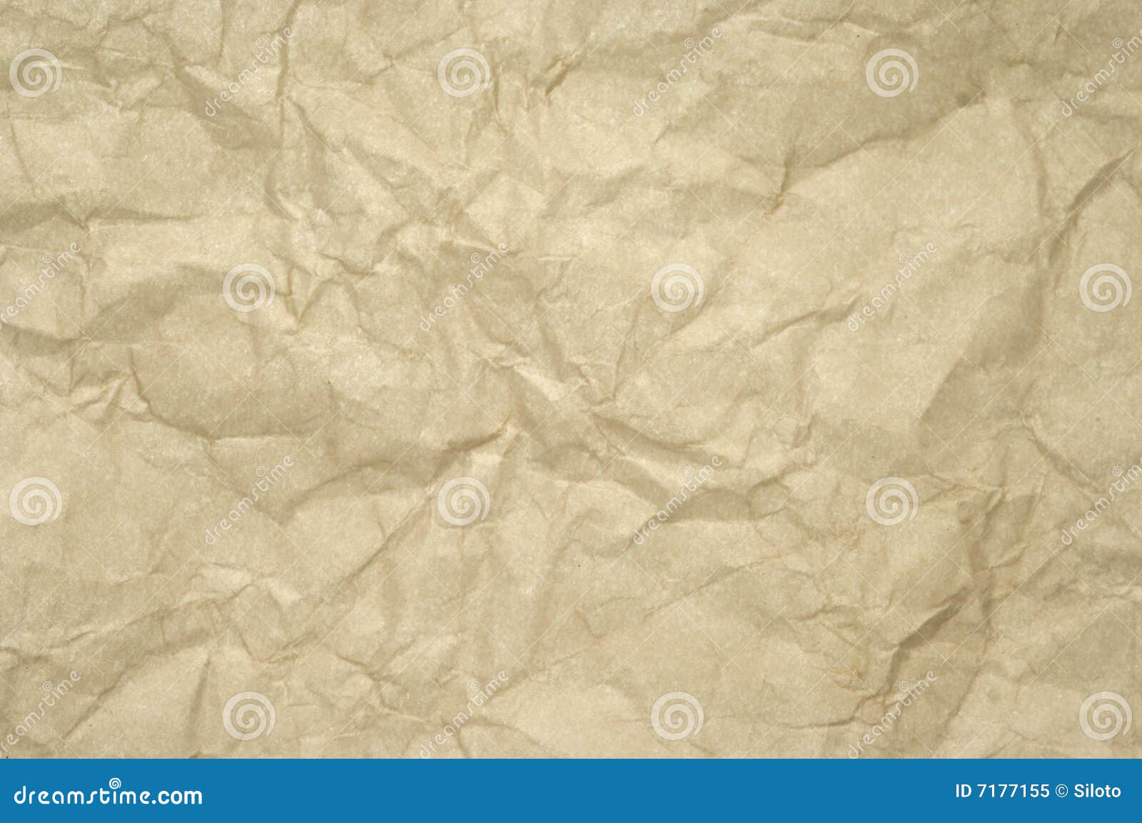 Old crumpled paper stock image. Image of paper, rumpled - 7177155