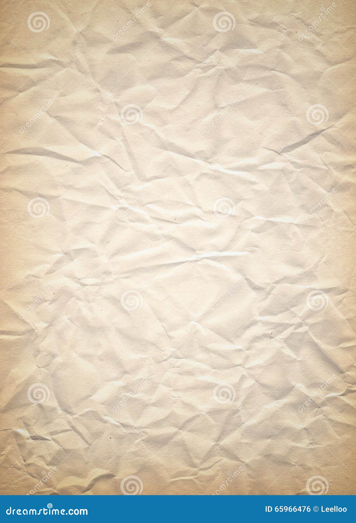 Old Crumpled Paper Background Texture. Stock Photo - Image of empty ...