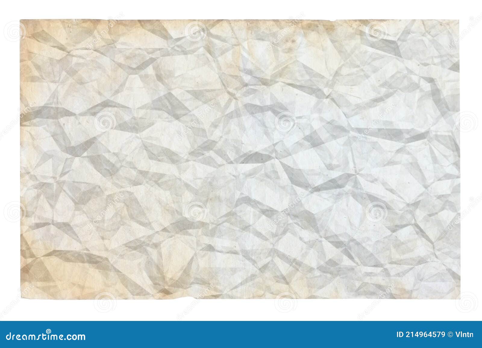 Old crumpled paper stock image. Image of textured, copyspace - 214964579