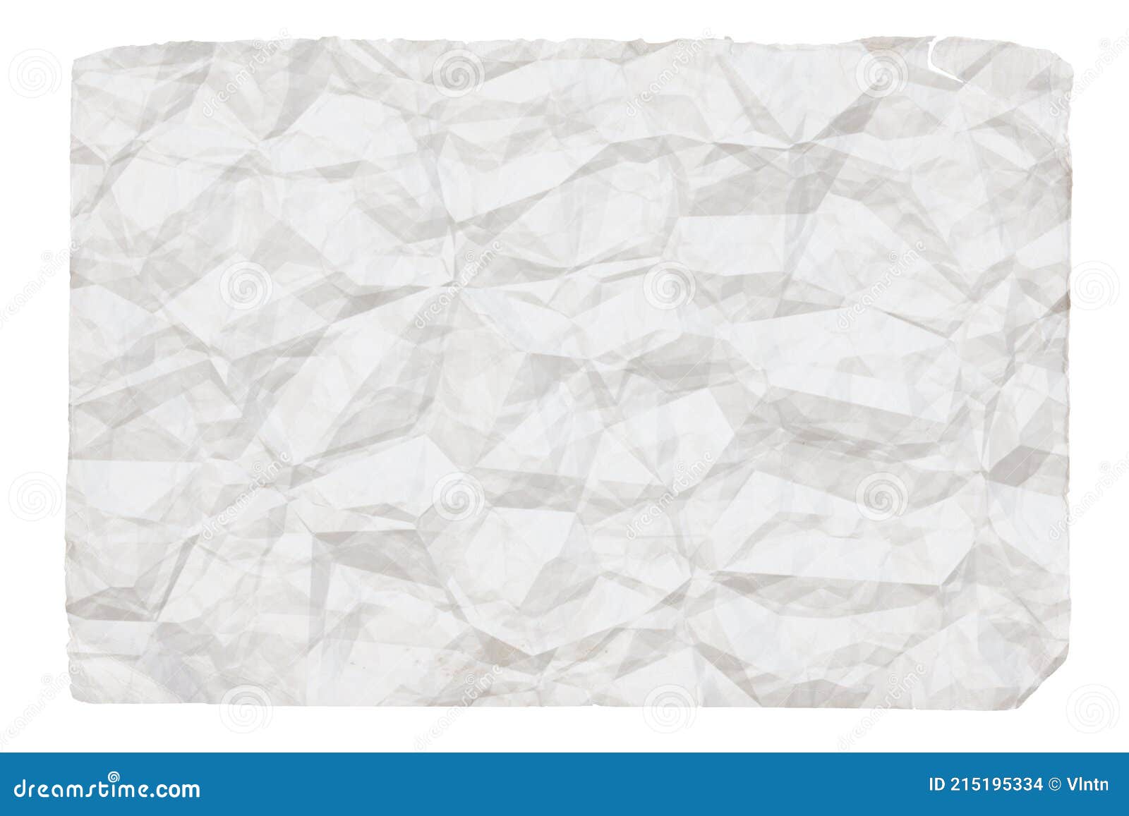 Old crumpled paper stock photo. Image of vintage, blank - 215195334