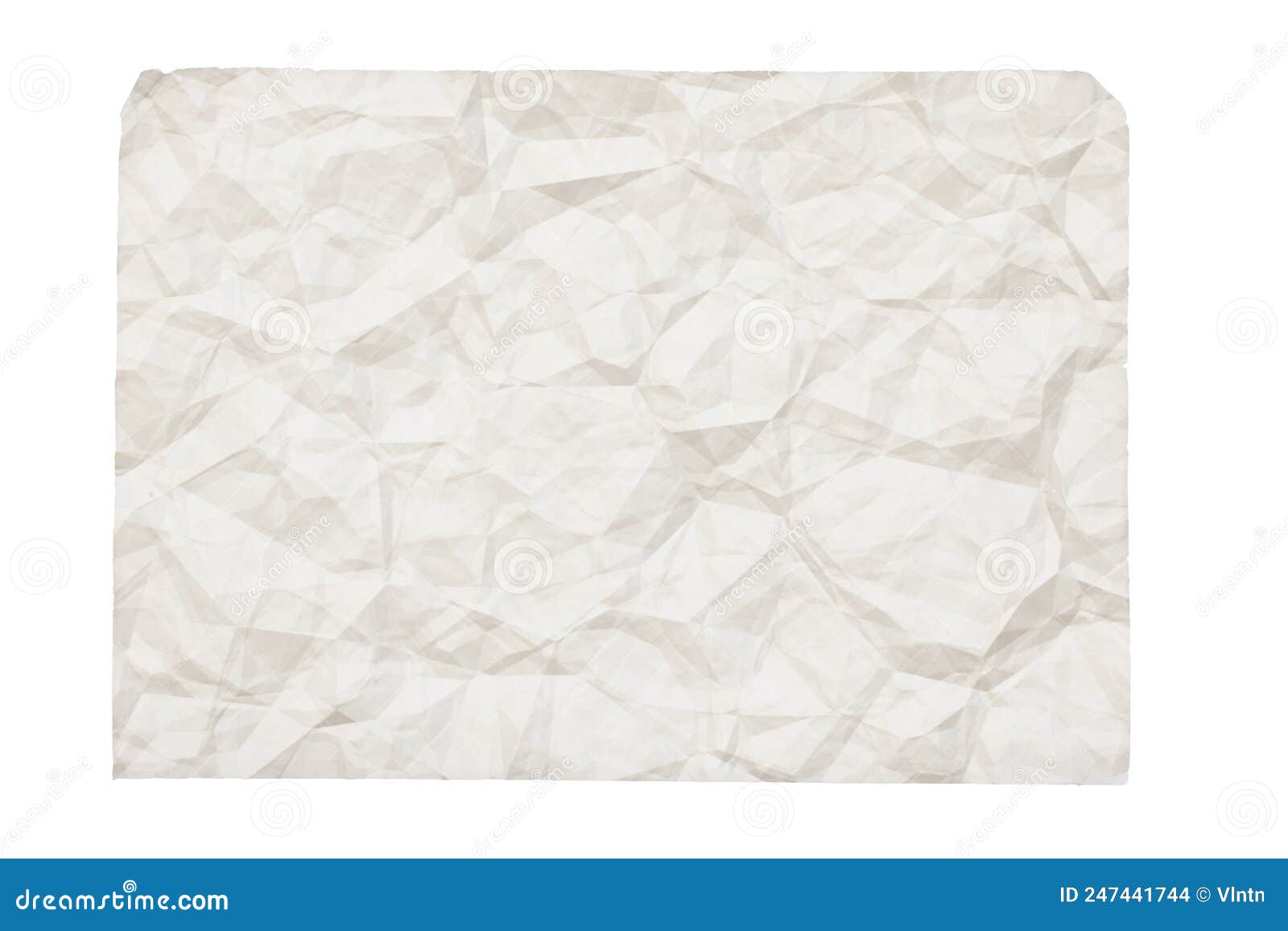 Old crumpled paper stock photo. Image of backdrop, blank - 247441744