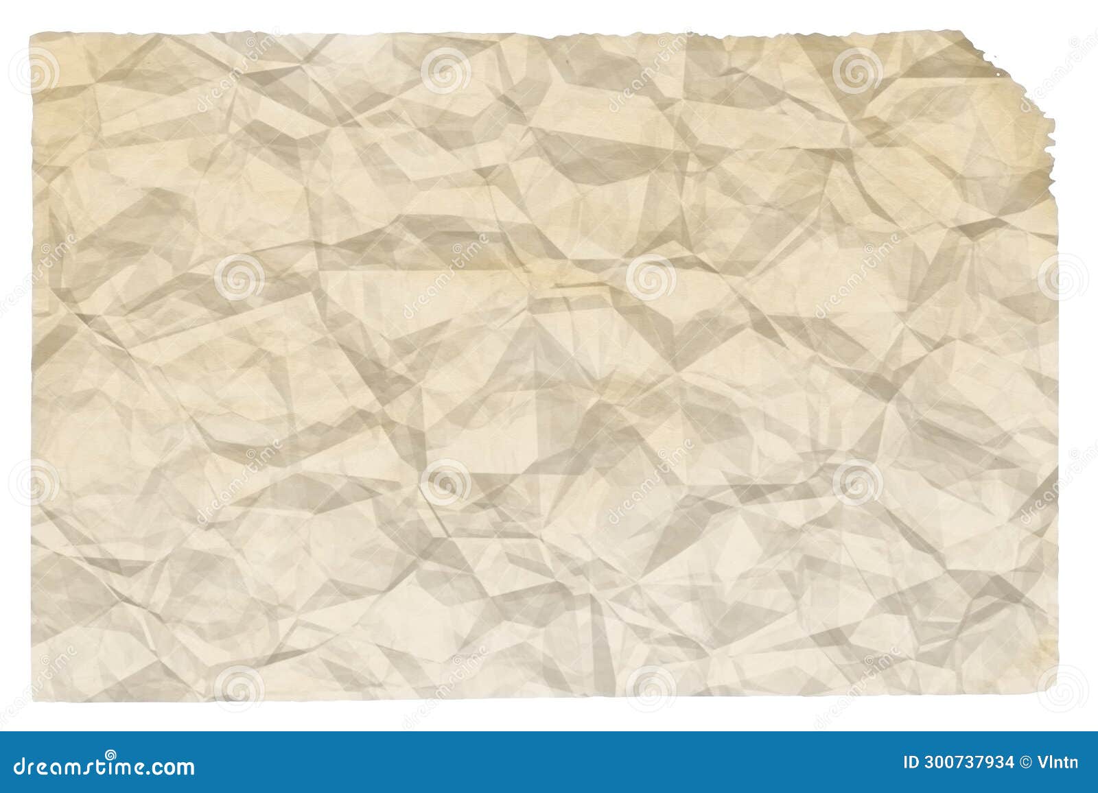 Old crumpled paper stock photo. Image of aged, crumpled - 300737934