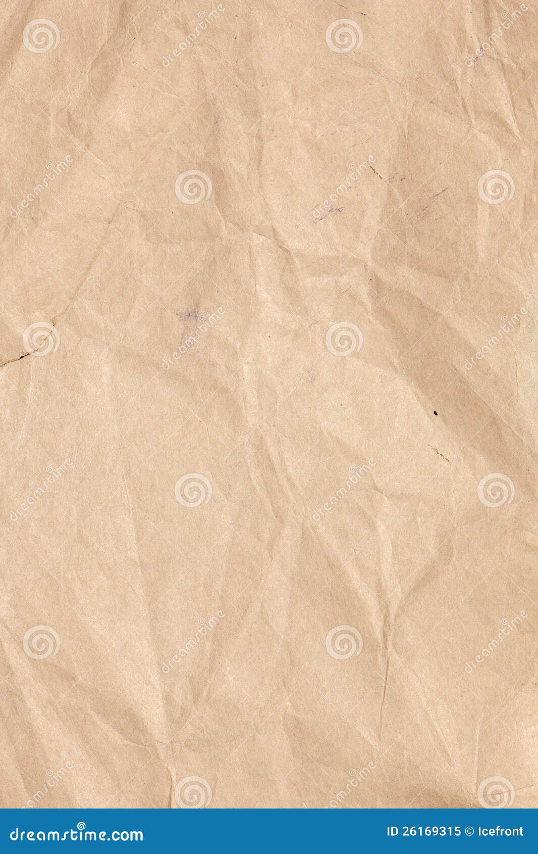 Old Crumpled Paper Texture Royalty Free Stock Photo - Image: 26169315