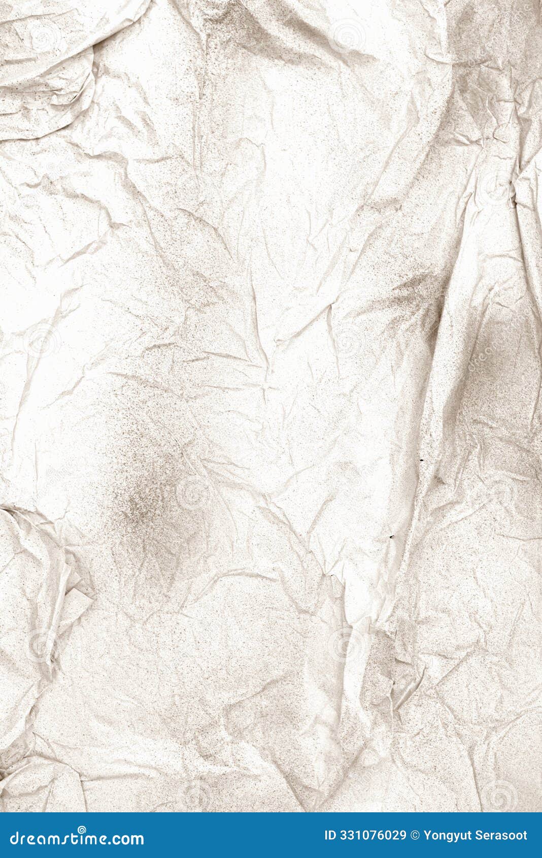 Old Crumpled and Rusty Paper Surface Stock Image - Image of pattern ...