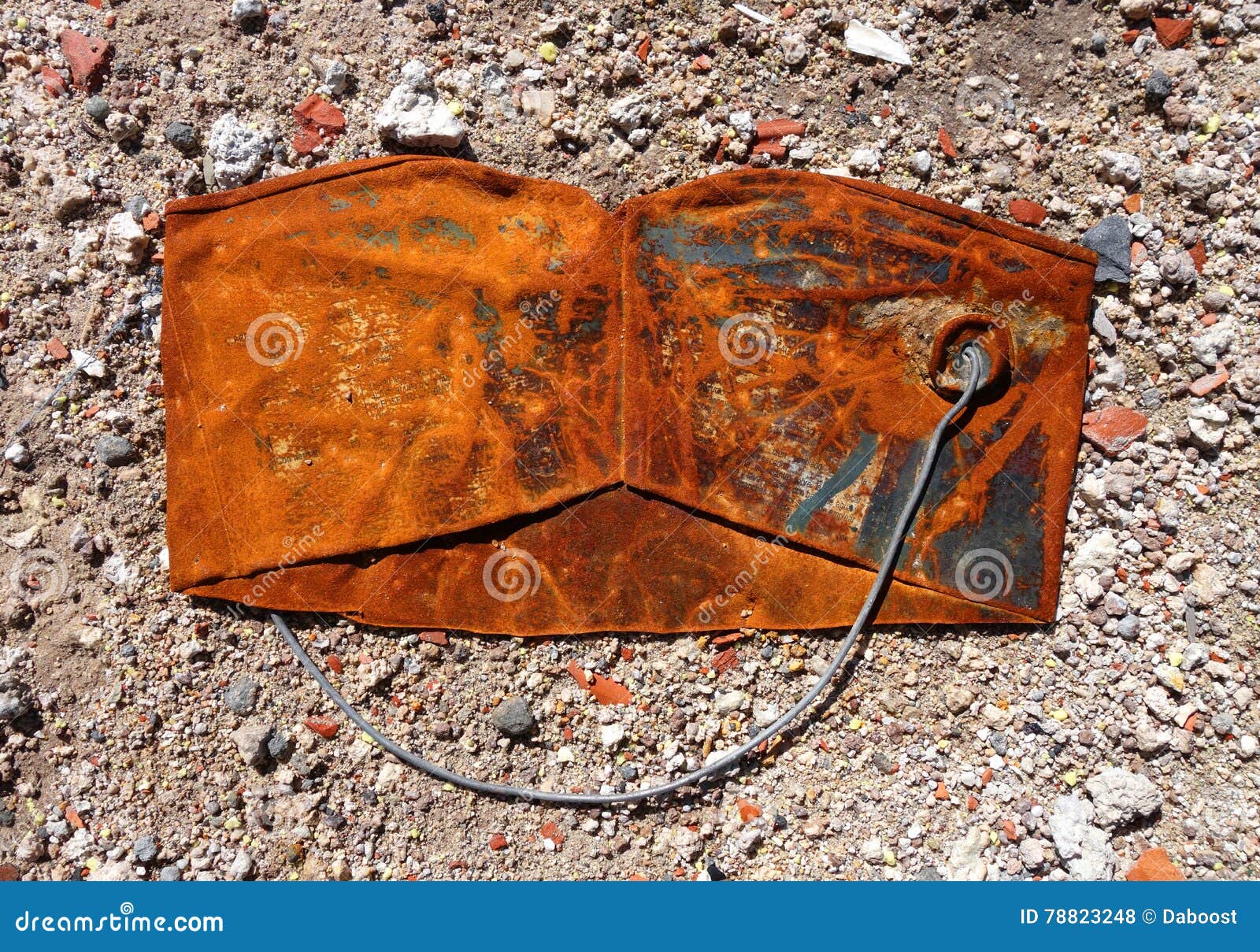 Old Crushed Rusty Spray Royalty-Free Stock Photography | CartoonDealer ...