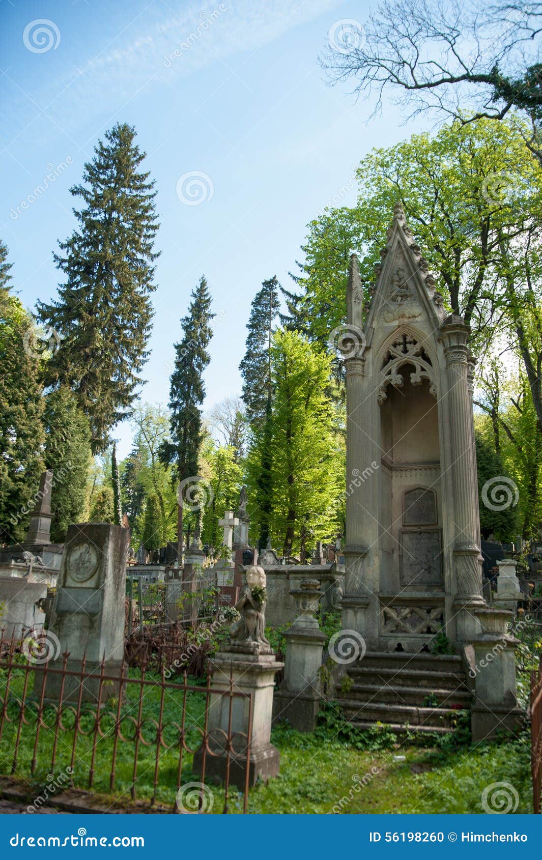 Old Crypt in a Cemetery in Lviv Stock Photo - Image of history, ancient ...