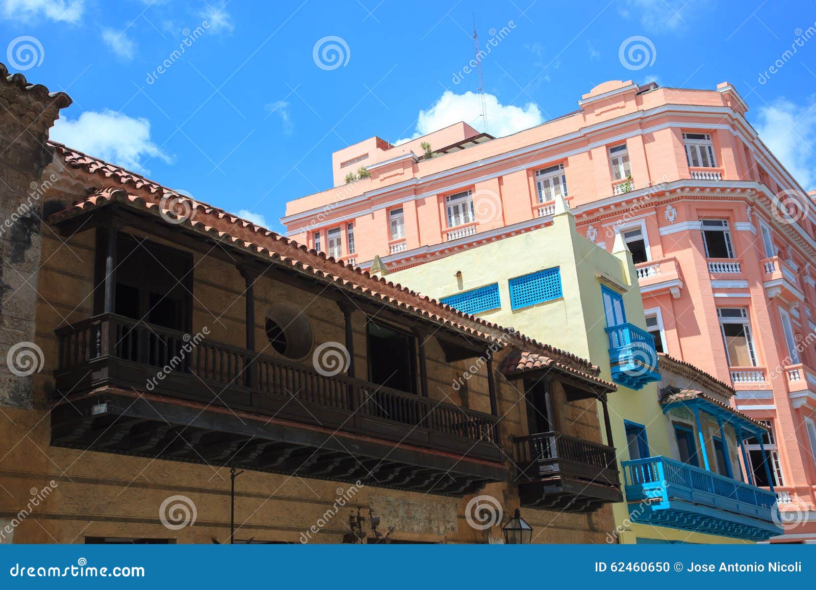Old cuban building stock photo. Image of aged, tropical - 62460650