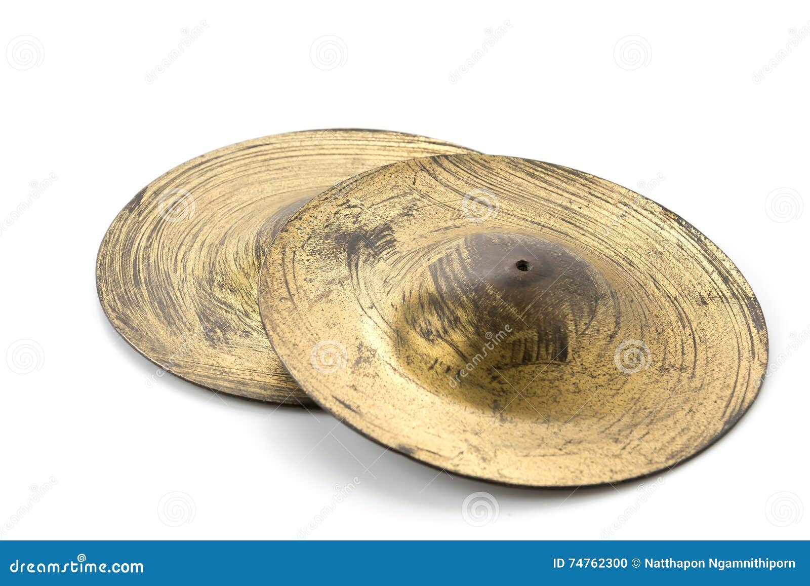 Old cymbals stock photo. Image of entertainment, music - 74762300