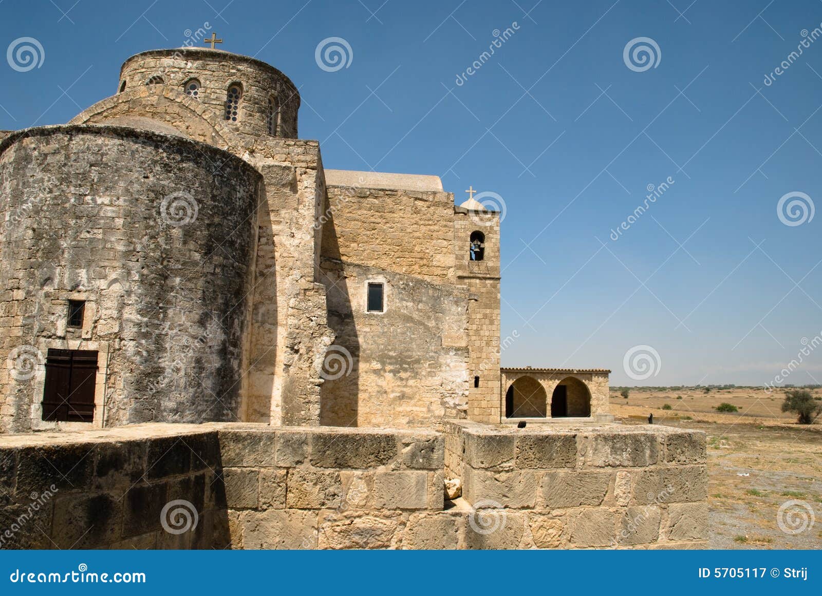 Old Cyprus Church stock image. Image of classical, vacations - 5705117