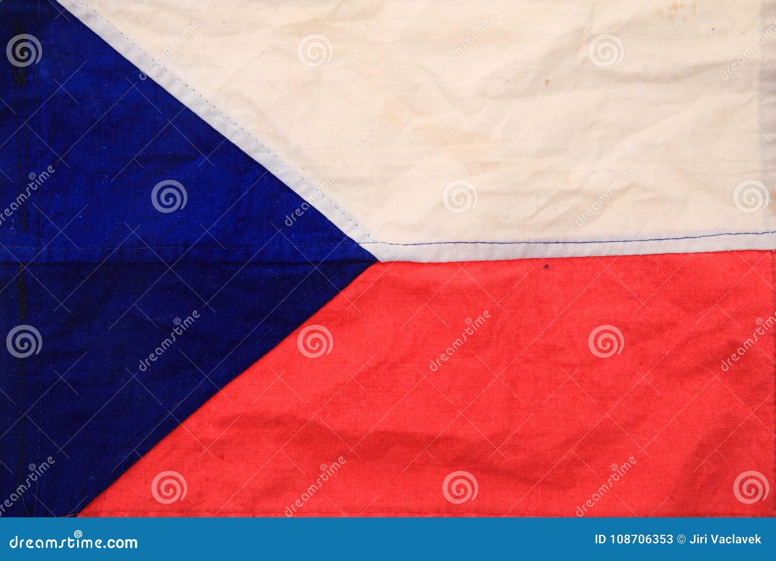 Old Czech flag stock image. Image of damaged, worn, antique - 108706353