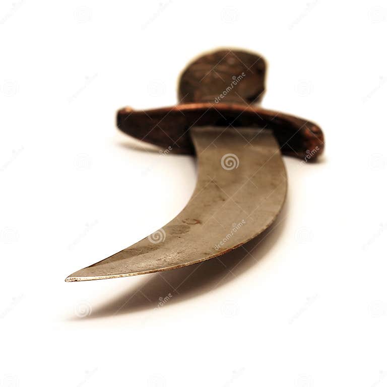 Old dagger stock image. Image of sharp, rusty, grip, cutter - 14625379