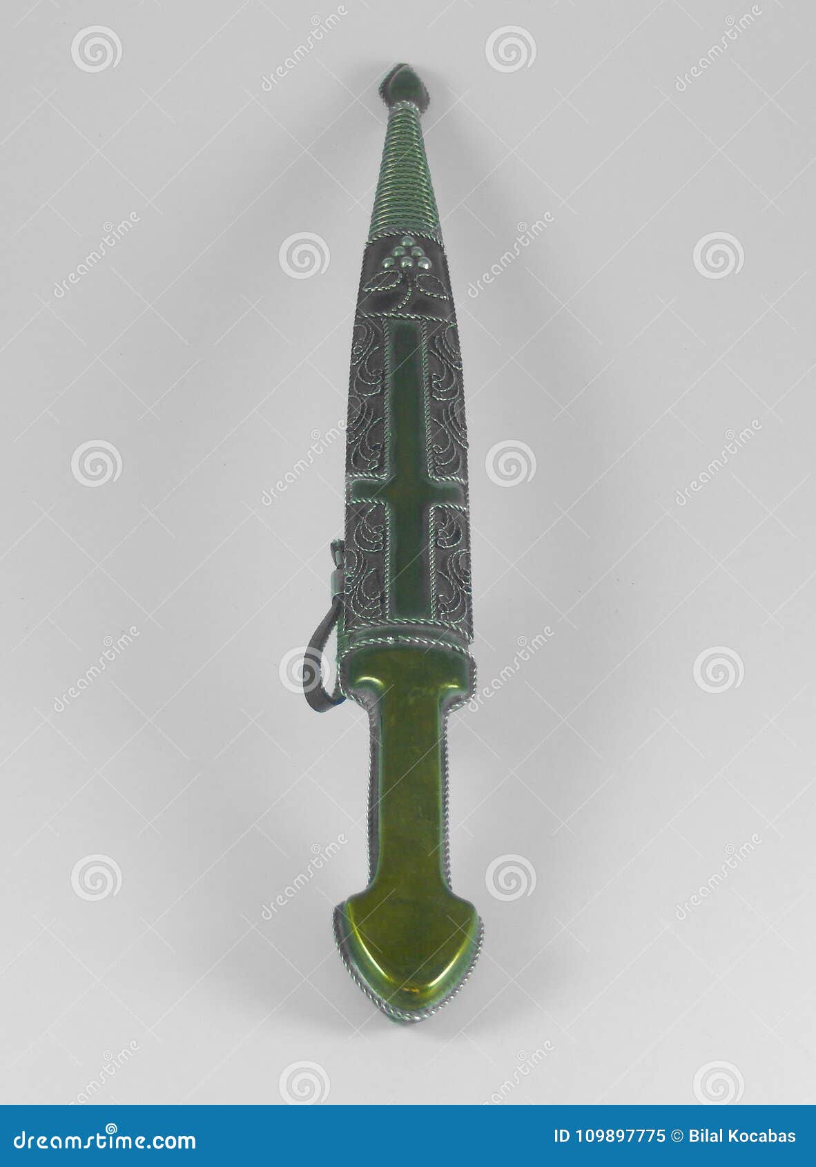 Old dagger with cover stock image. Image of antique - 109897775