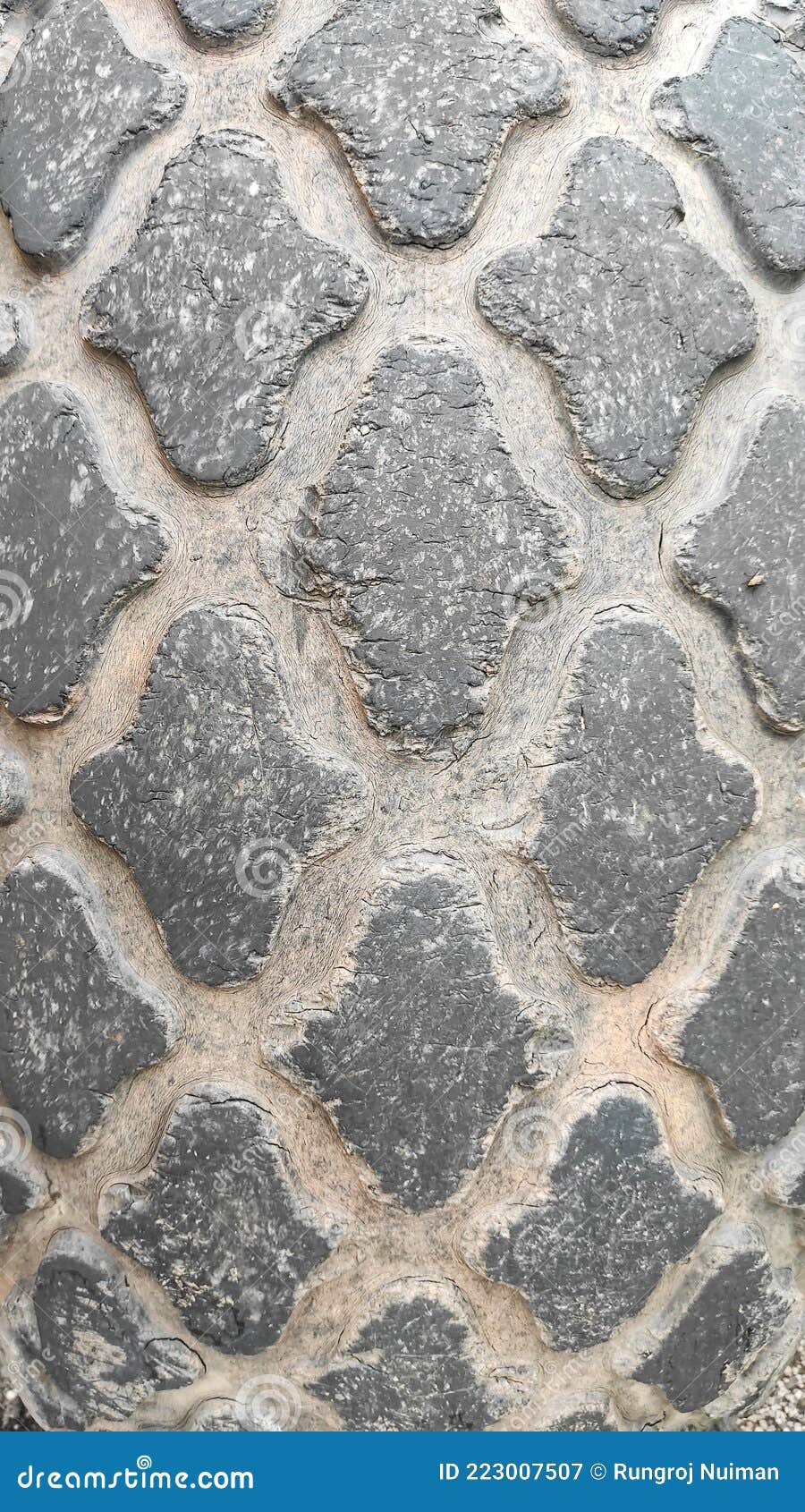 Old and Damage Tire Unsafe Equipment Stock Image - Image of equipment ...