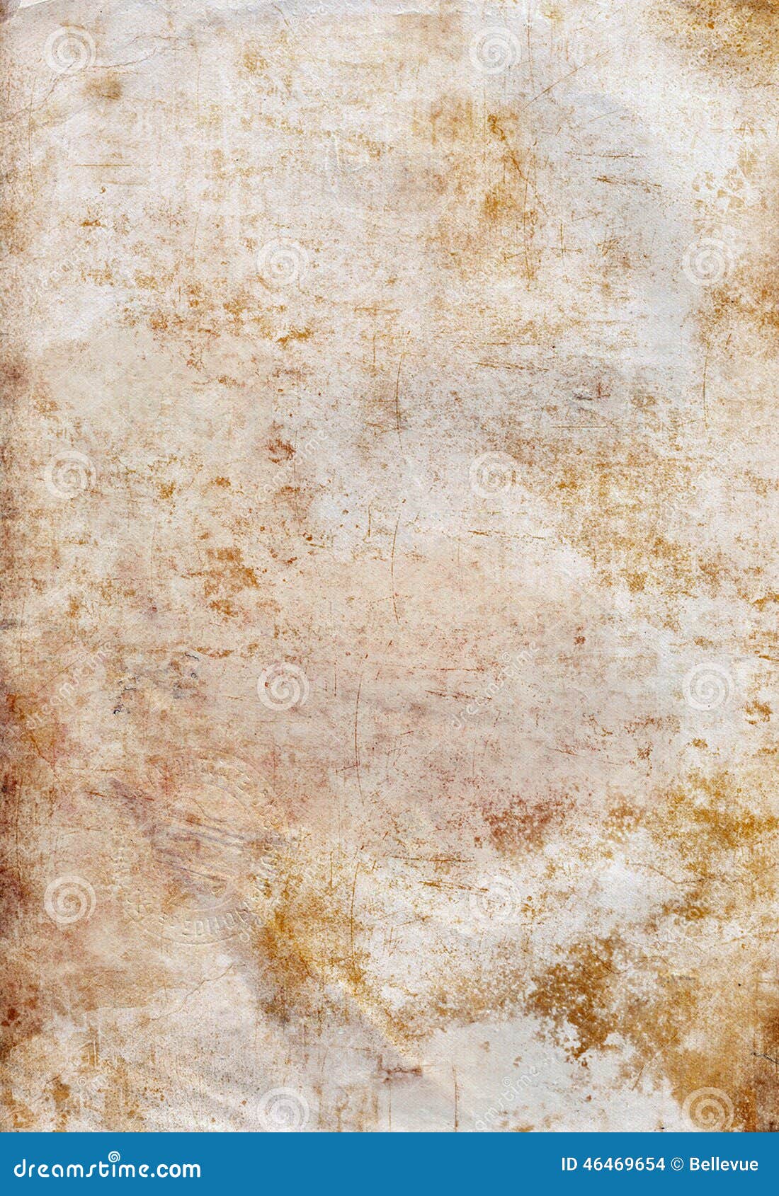 Old Damaged Antique Ancient Blank Paper Stock Photo - Image of crumpled ...