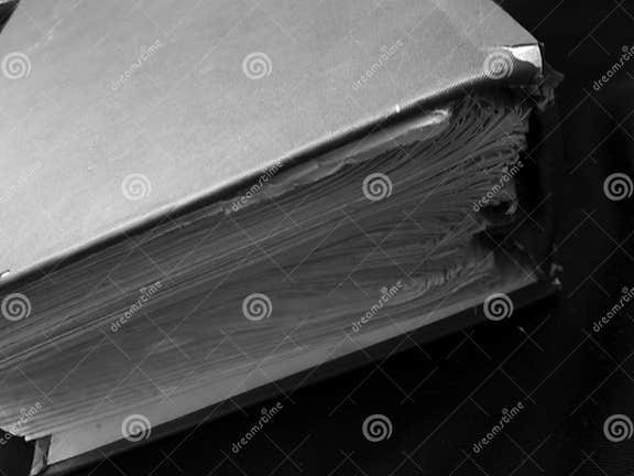 Old damaged book stock image. Image of education, damaged - 144744027