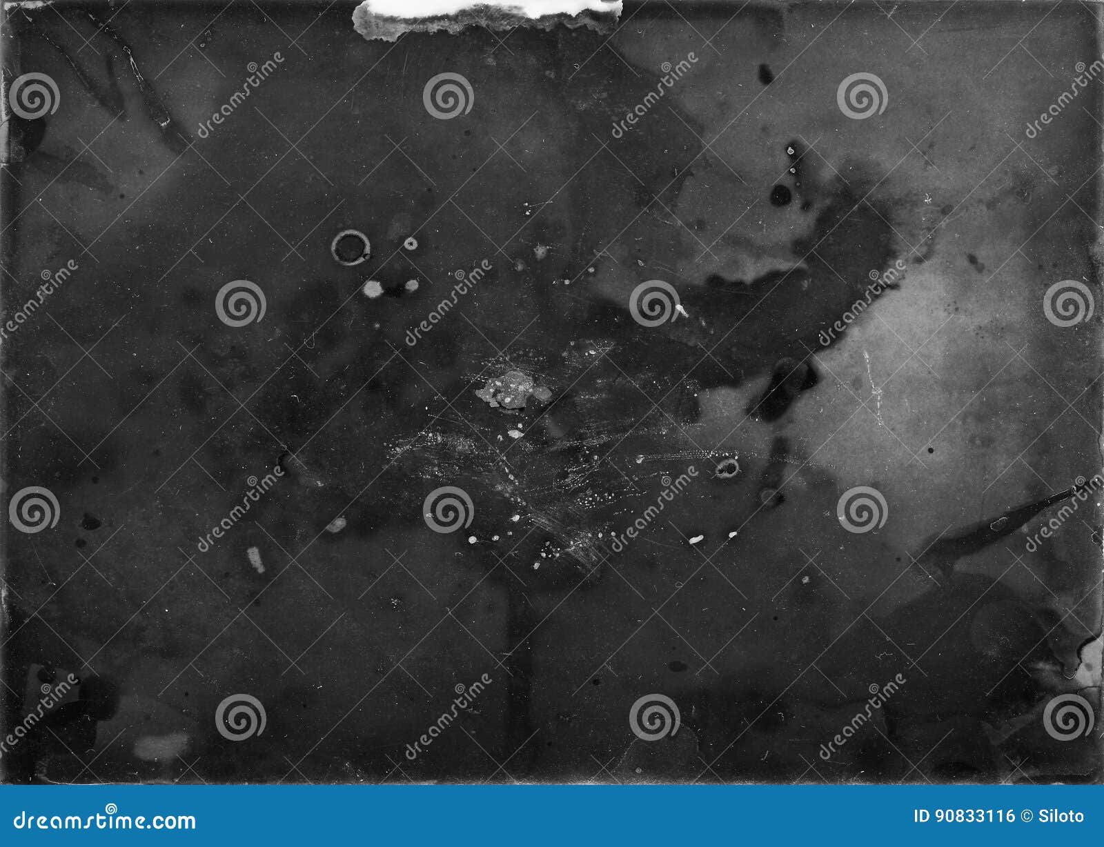 Old and Damaged Photographic Paper Useful Like a Layer for Photo Stock ...