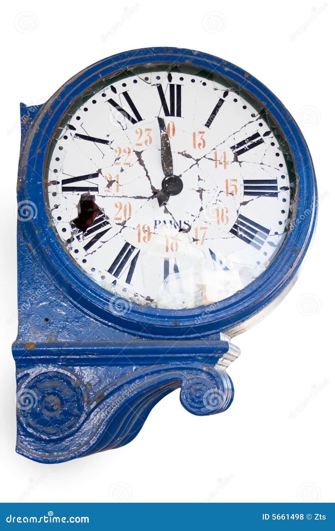 Retro Clock Royalty-Free Stock Photo | CartoonDealer.com #23181609
