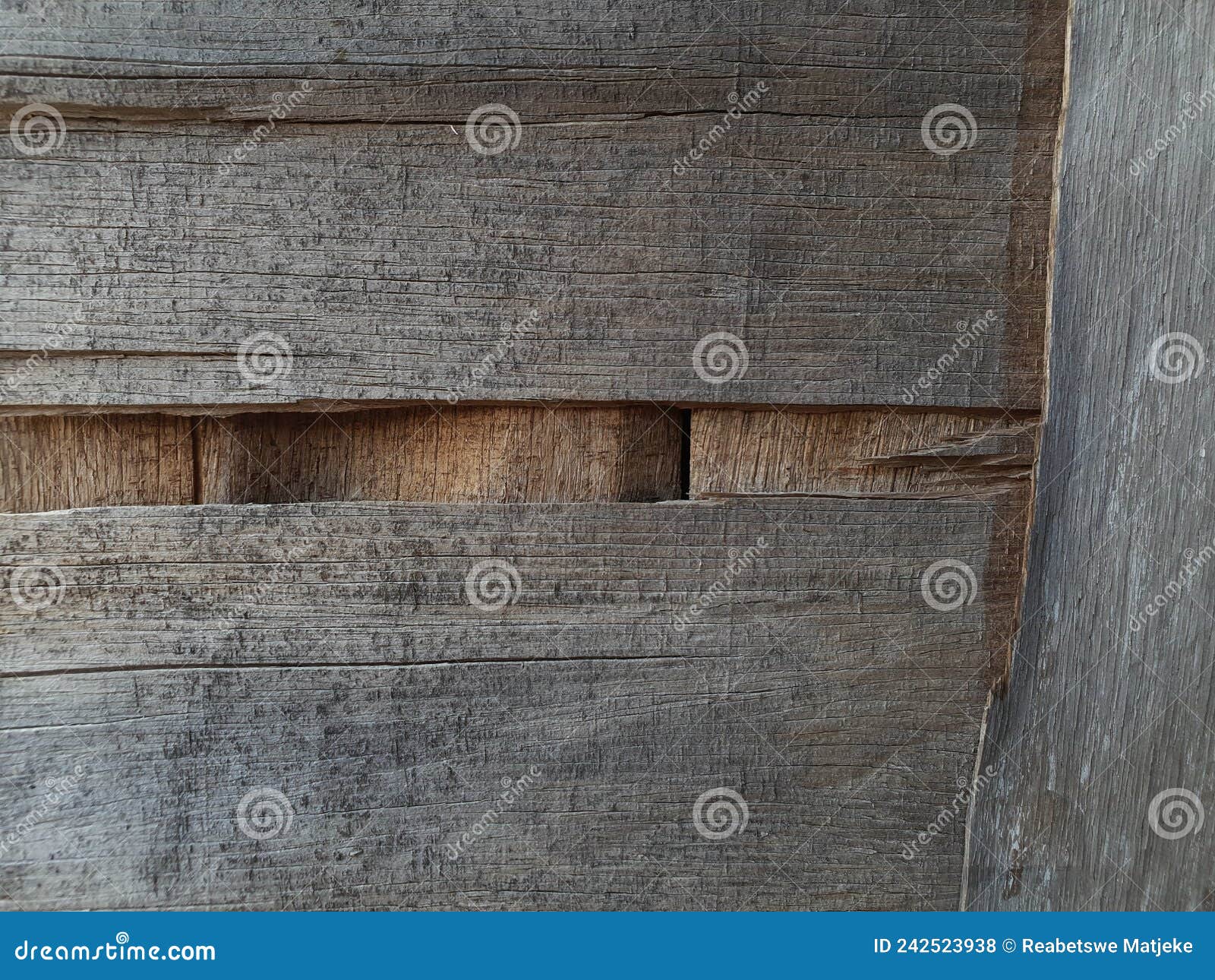 Old Damaged Worn Out Wood with Some Layers Broken Off Stock Photo ...