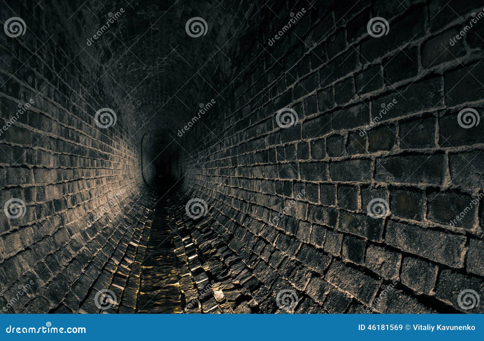 Old dark drain catacombs stock image. Image of urban - 46181569