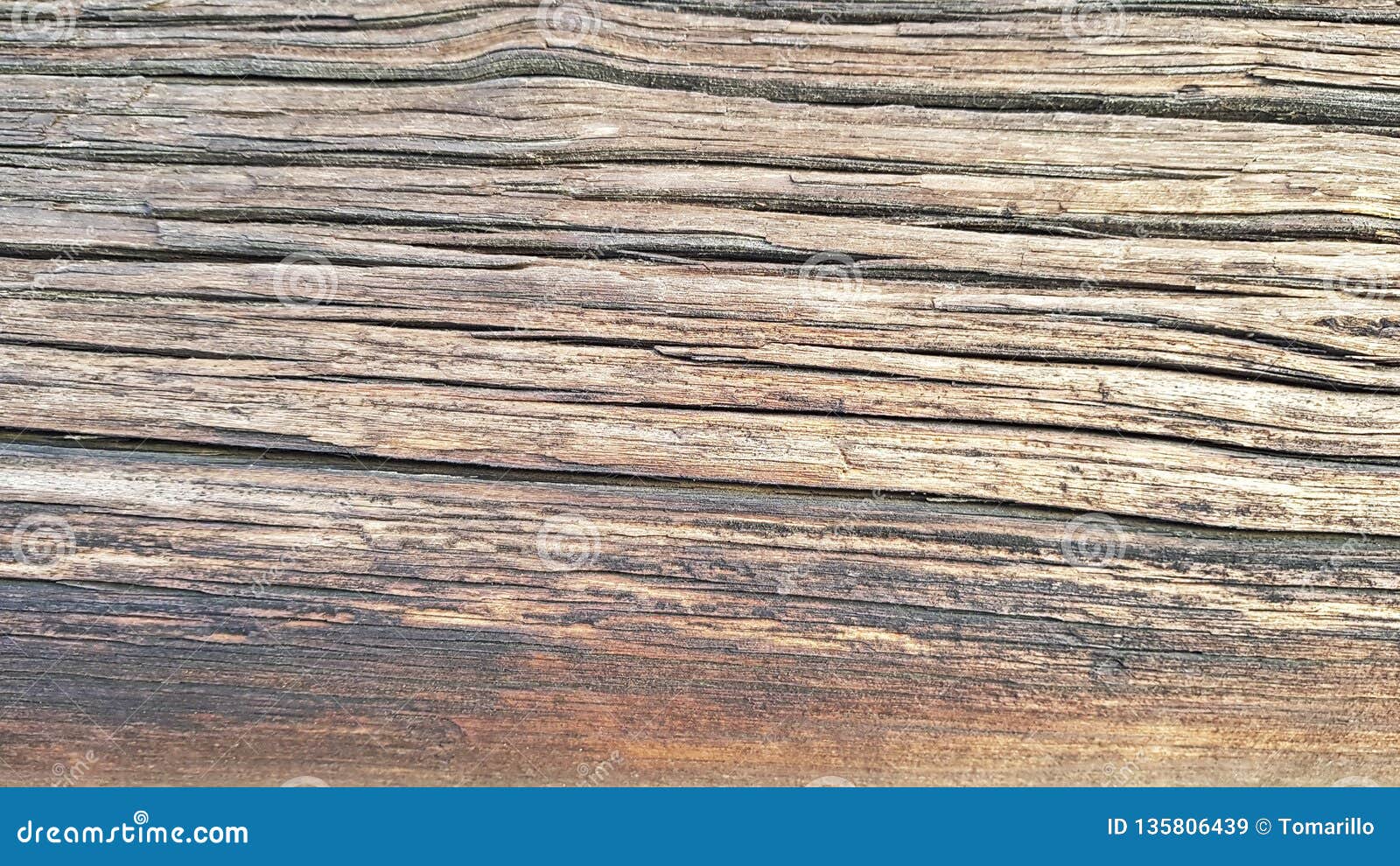 Old Dark Log. Background of Cracked Logs Stock Image - Image of closeup ...
