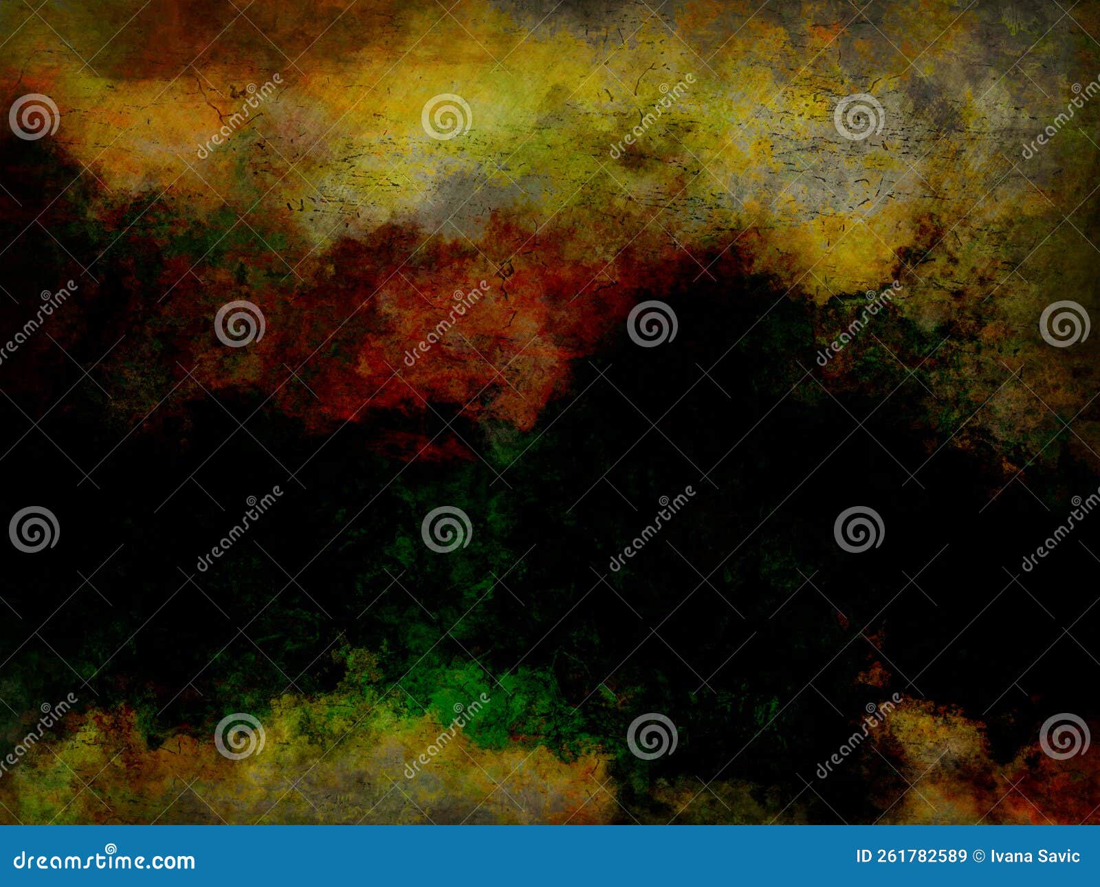 Old Dark Splashed Distressed Background And Torn Distressed Marbled ...
