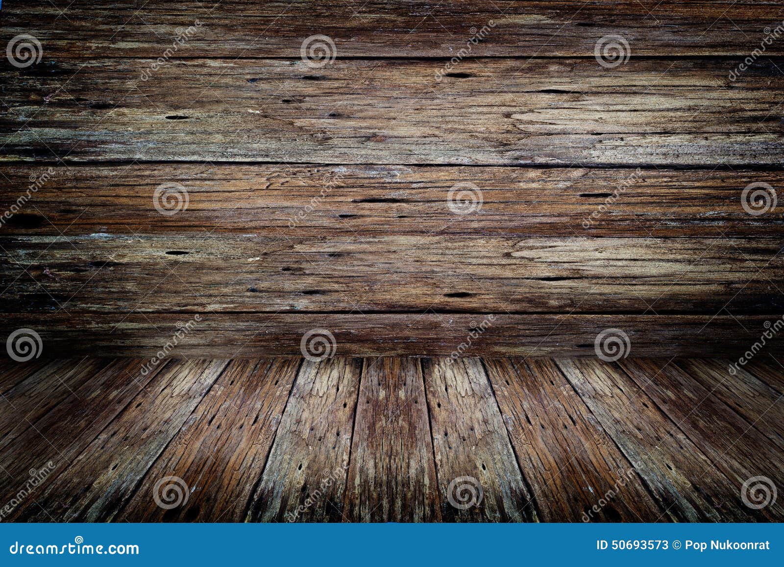 Old Dark Wood Rotten Wall And Floor Texture Royalty-Free Stock ...