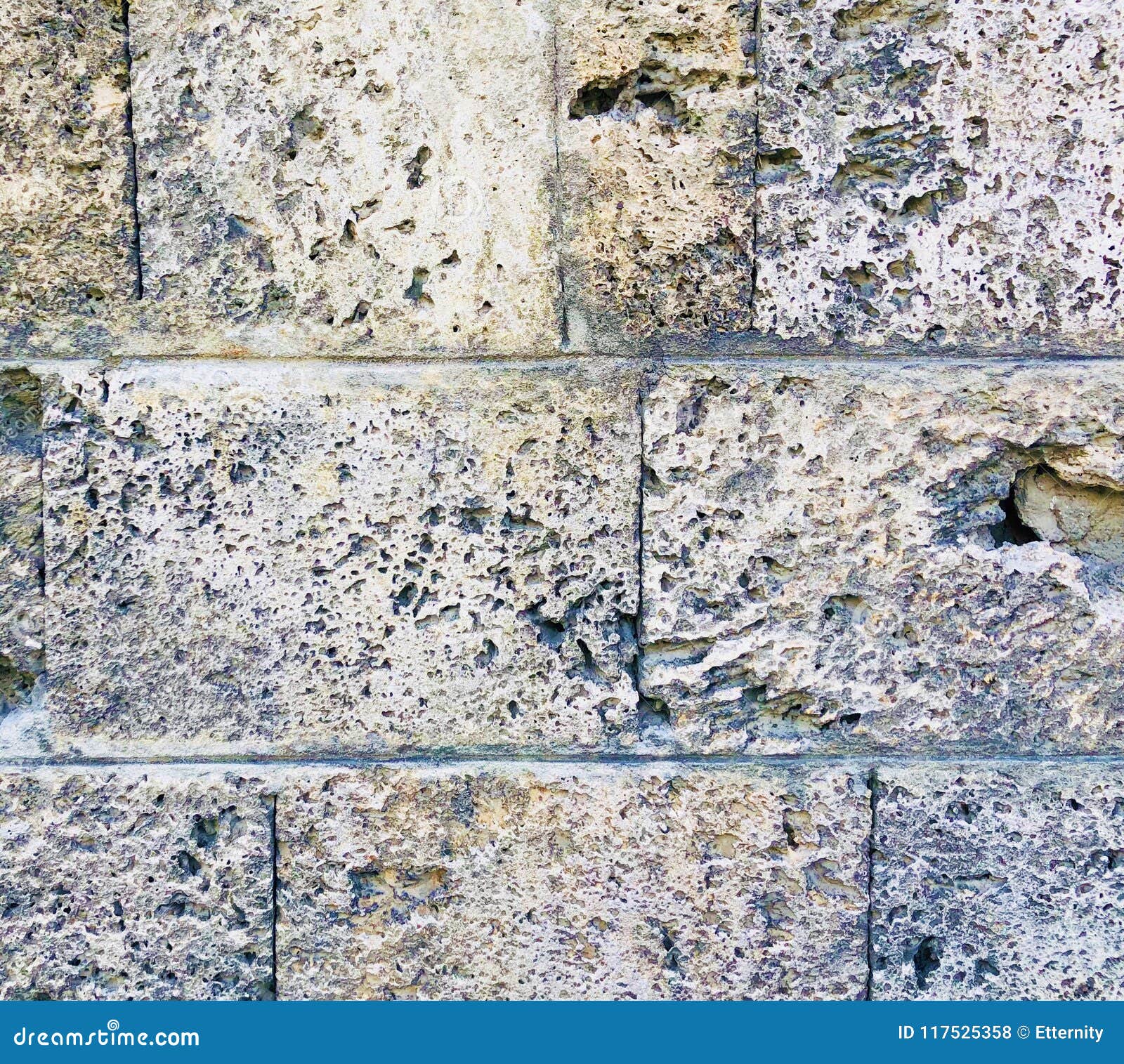 Old Decayed Aged Stone Rock Wall from an Ancient Building Stock Photo ...