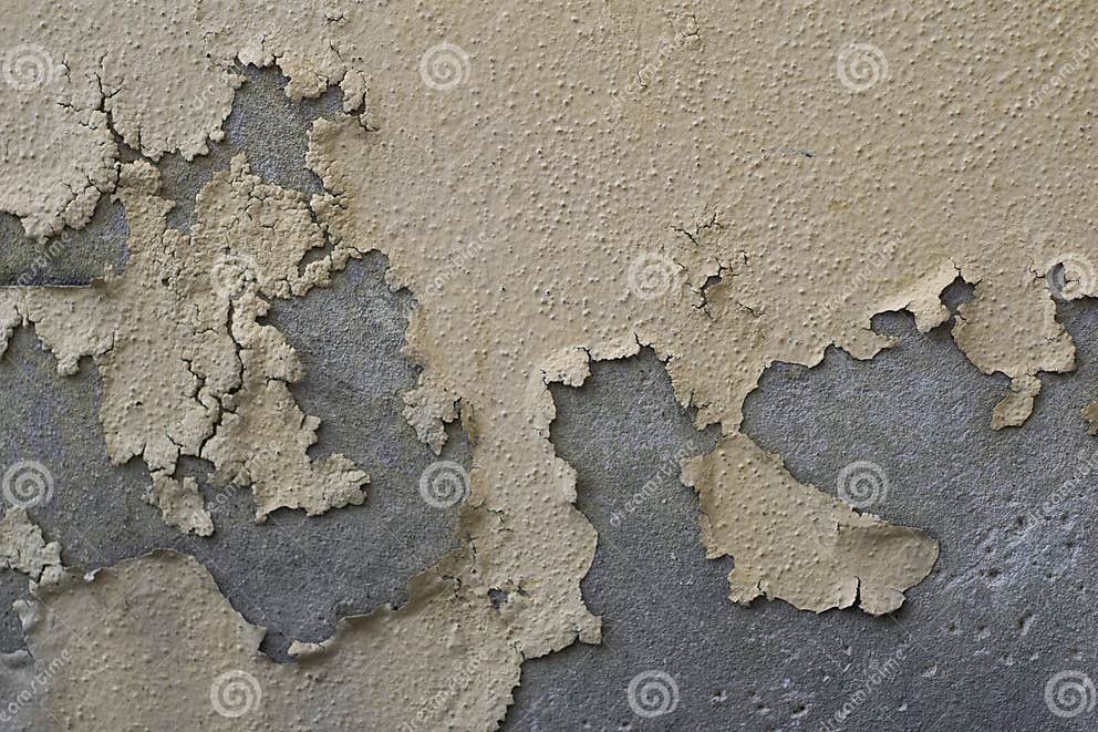 Old decayed concrete wall stock photo. Image of earth - 297520984