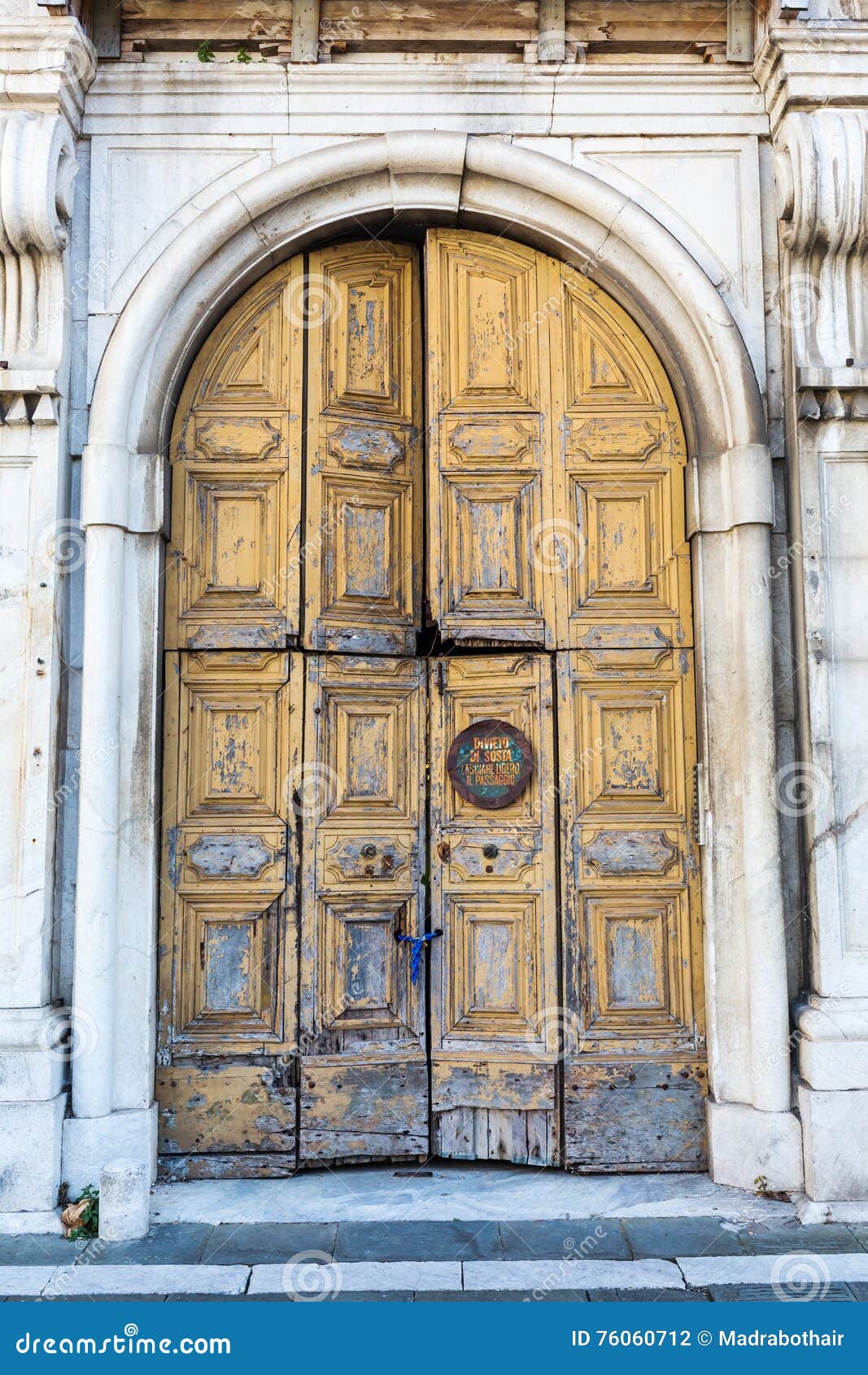 Old Decayed House Door in Lucca Stock Photo - Image of town, door: 76060712