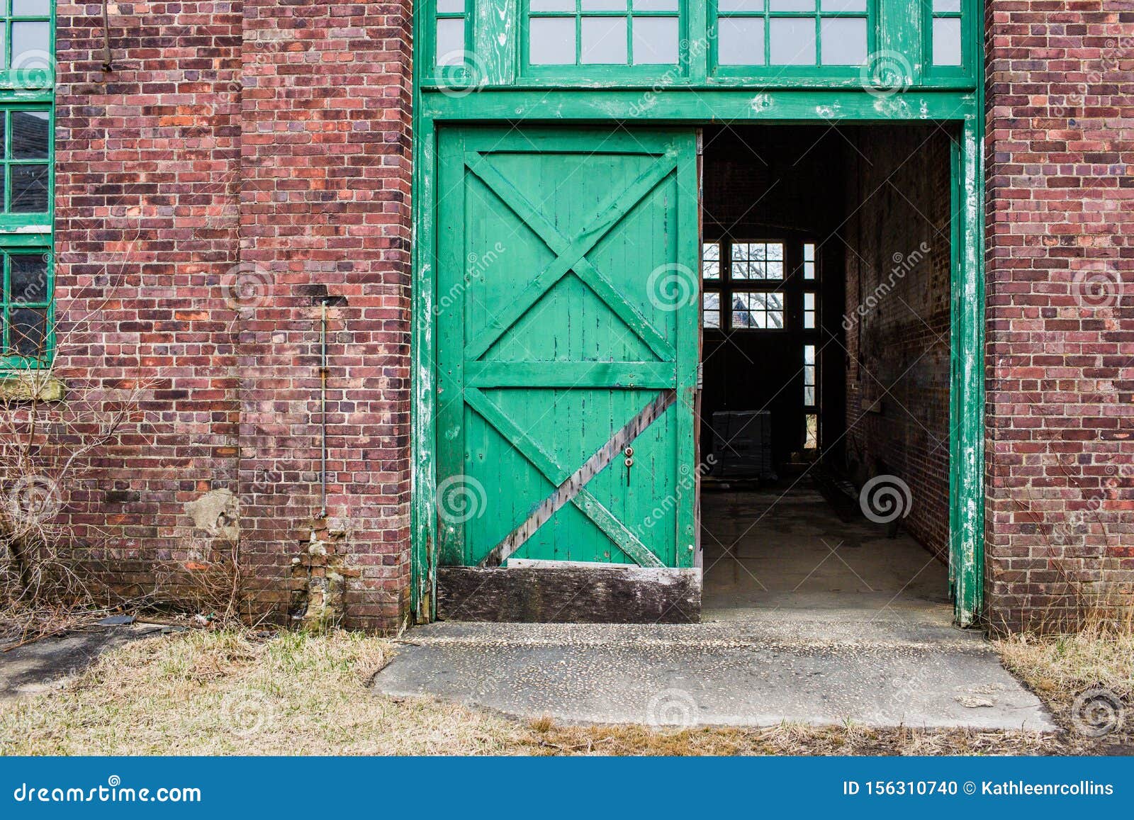 Old Decaying Brick Building Stock Photo - Image of black, east: 156310740