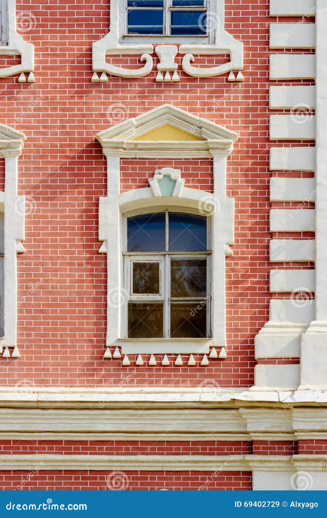 Old decorated window stock image. Image of architecture - 69402729