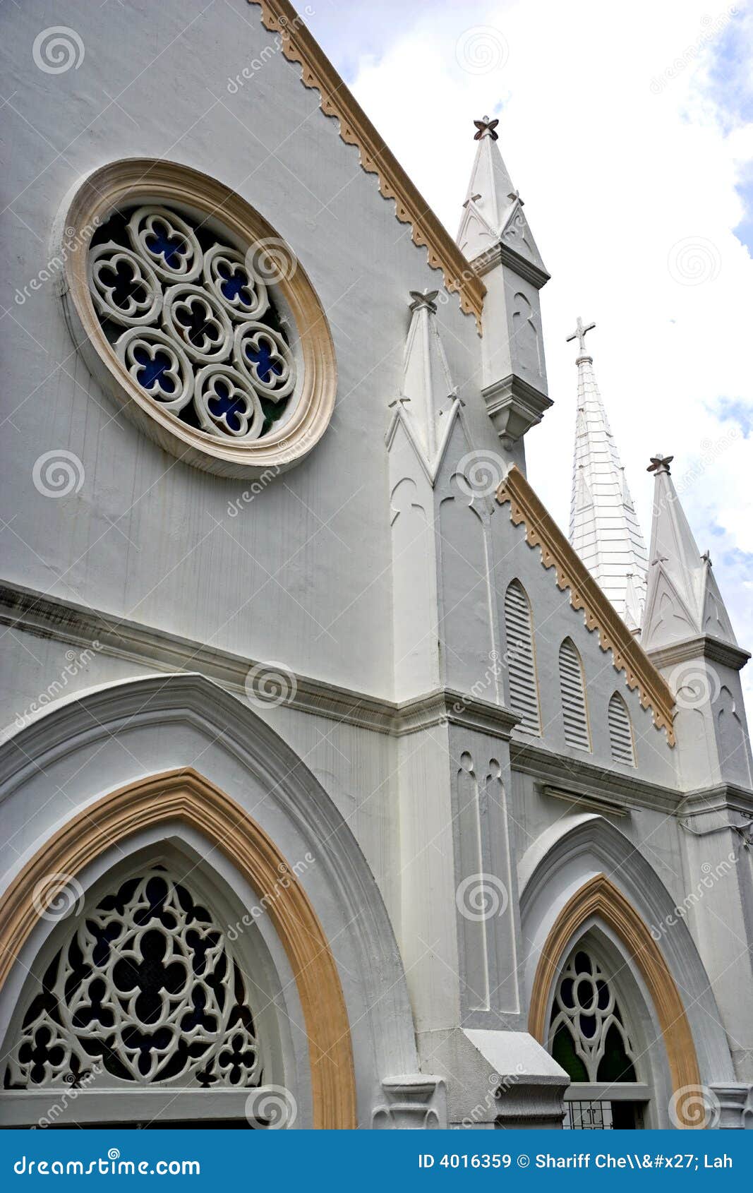 Old Decorative Church Facade Stock Image - Image of decorated ...