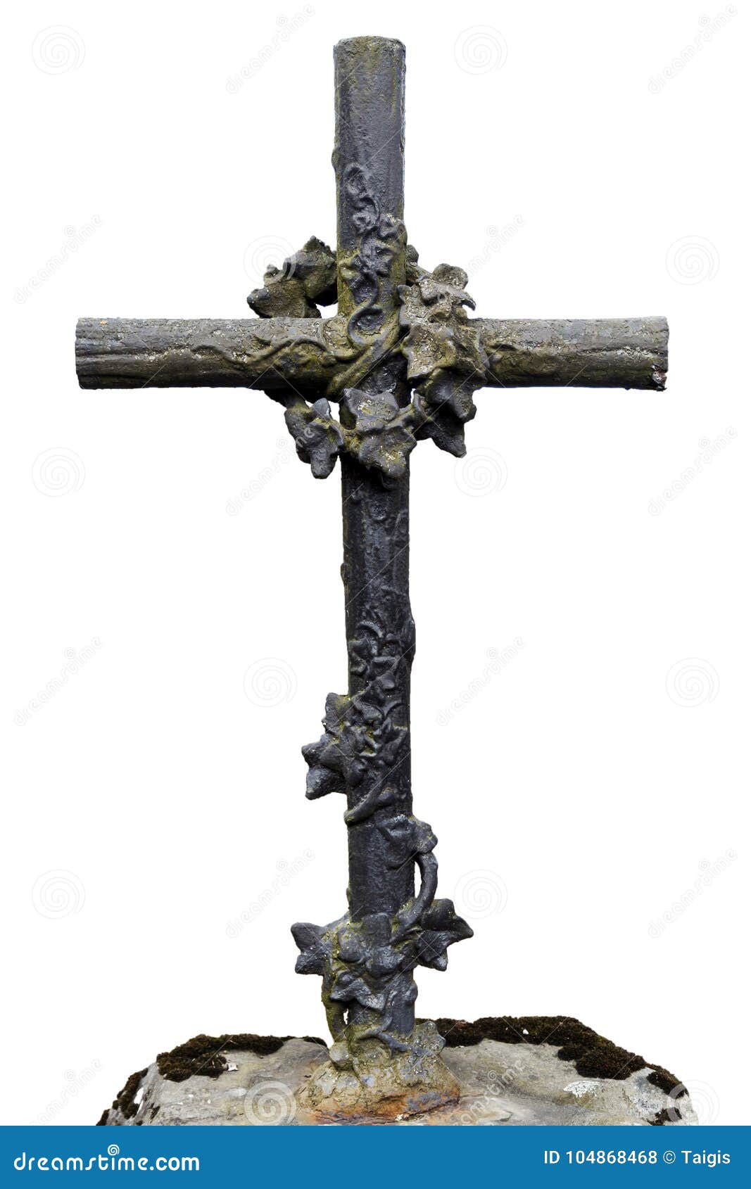 Old metal cross stock photo. Image of religious, devotion - 104868468