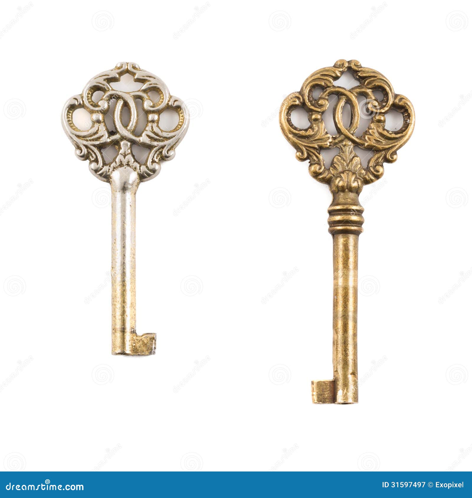 Fancy Old Keys