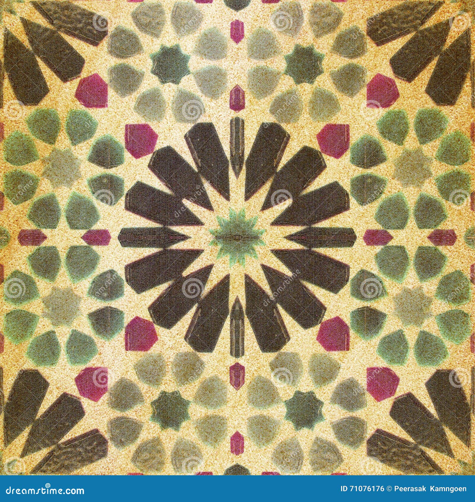 Decorative Sandstone Wall. Seamless Texture. Royalty-Free Stock ...