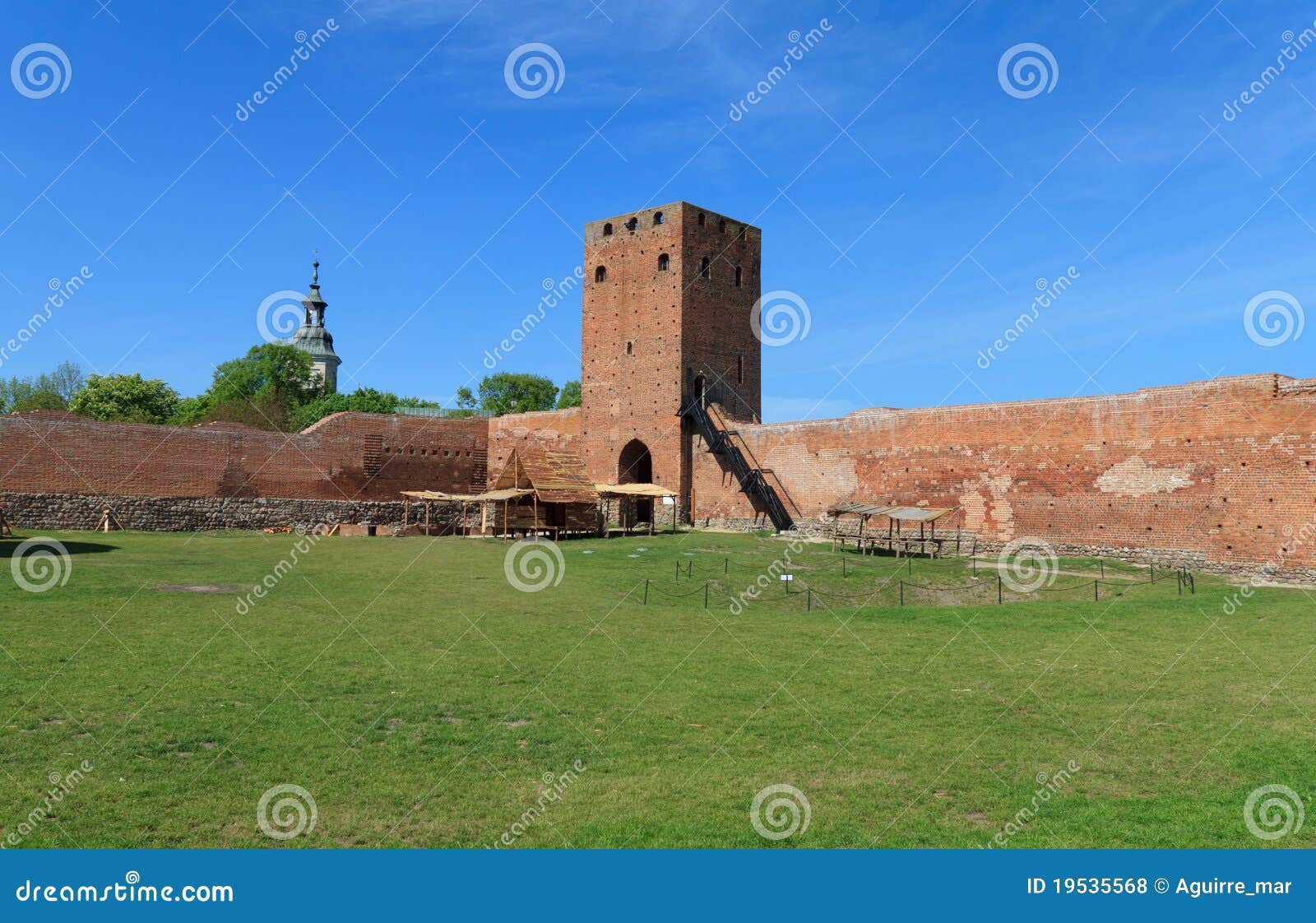 Old defensive tower stock photo. Image of fortress, medieval - 19535568