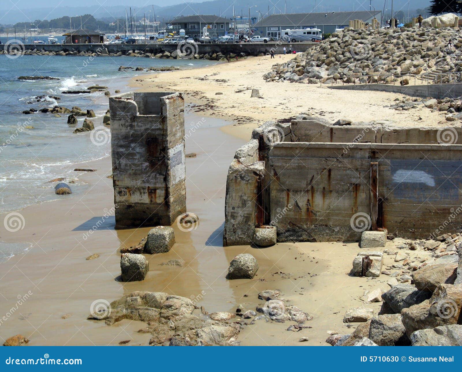 Old Defunct Fish Cannery In Monterey Royalty-Free Stock Image ...