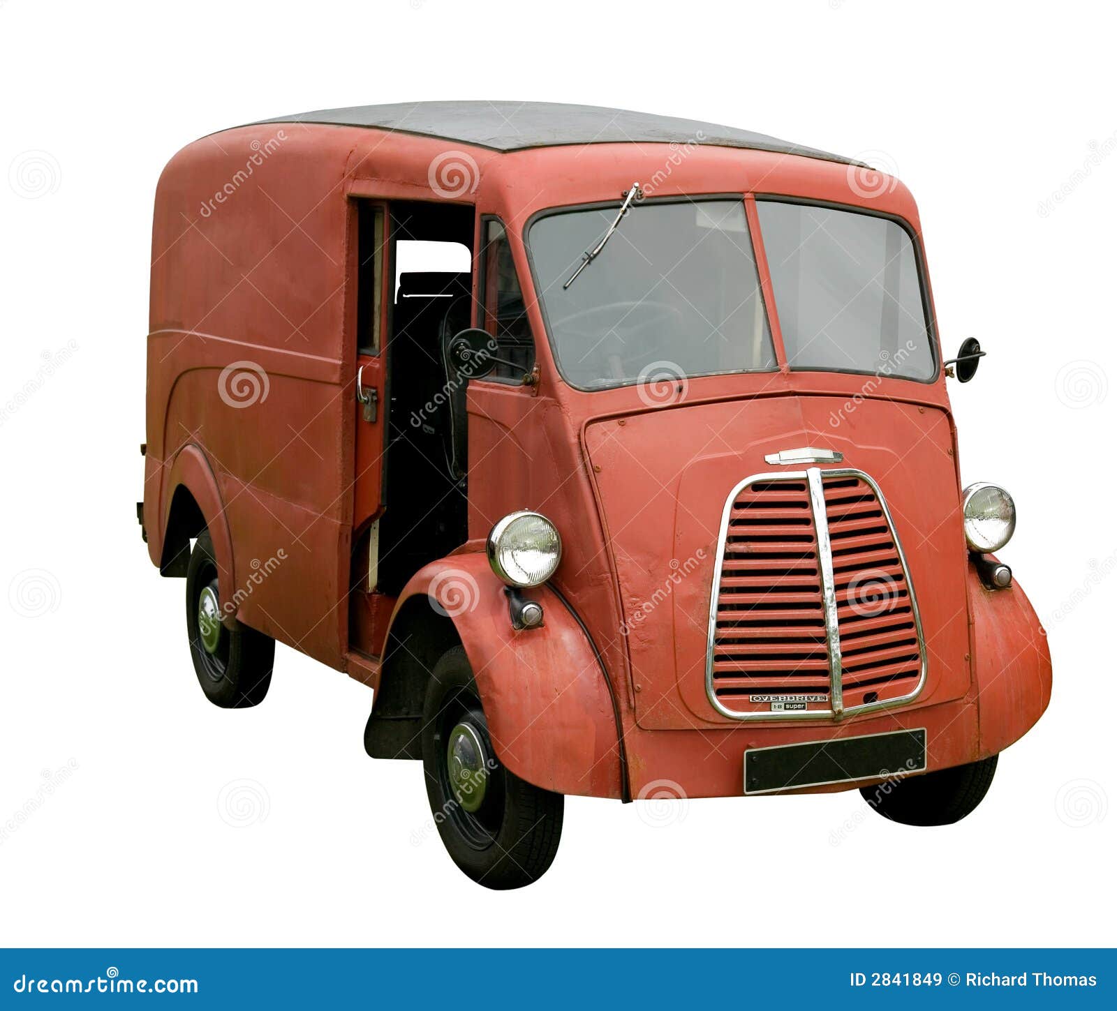 Old delivery van stock image. Image of nostalgic, vehicle - 2841849