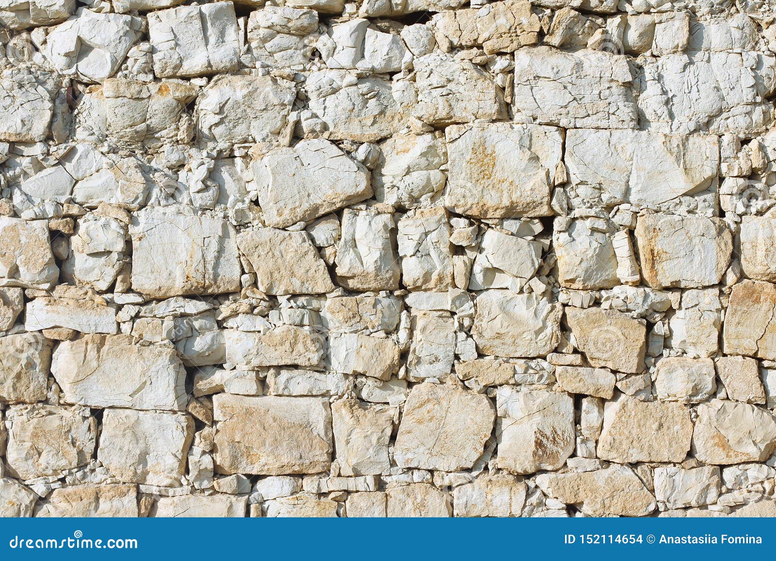Old Desert Bricks Wall Background. Brown Stones Texture. Bright Rocks ...