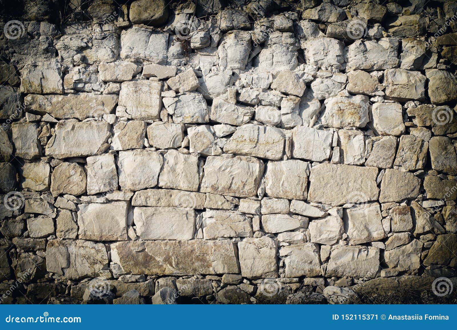 Old Desert Bricks Wall Background. Brown Stones Texture. Bright Rocks ...