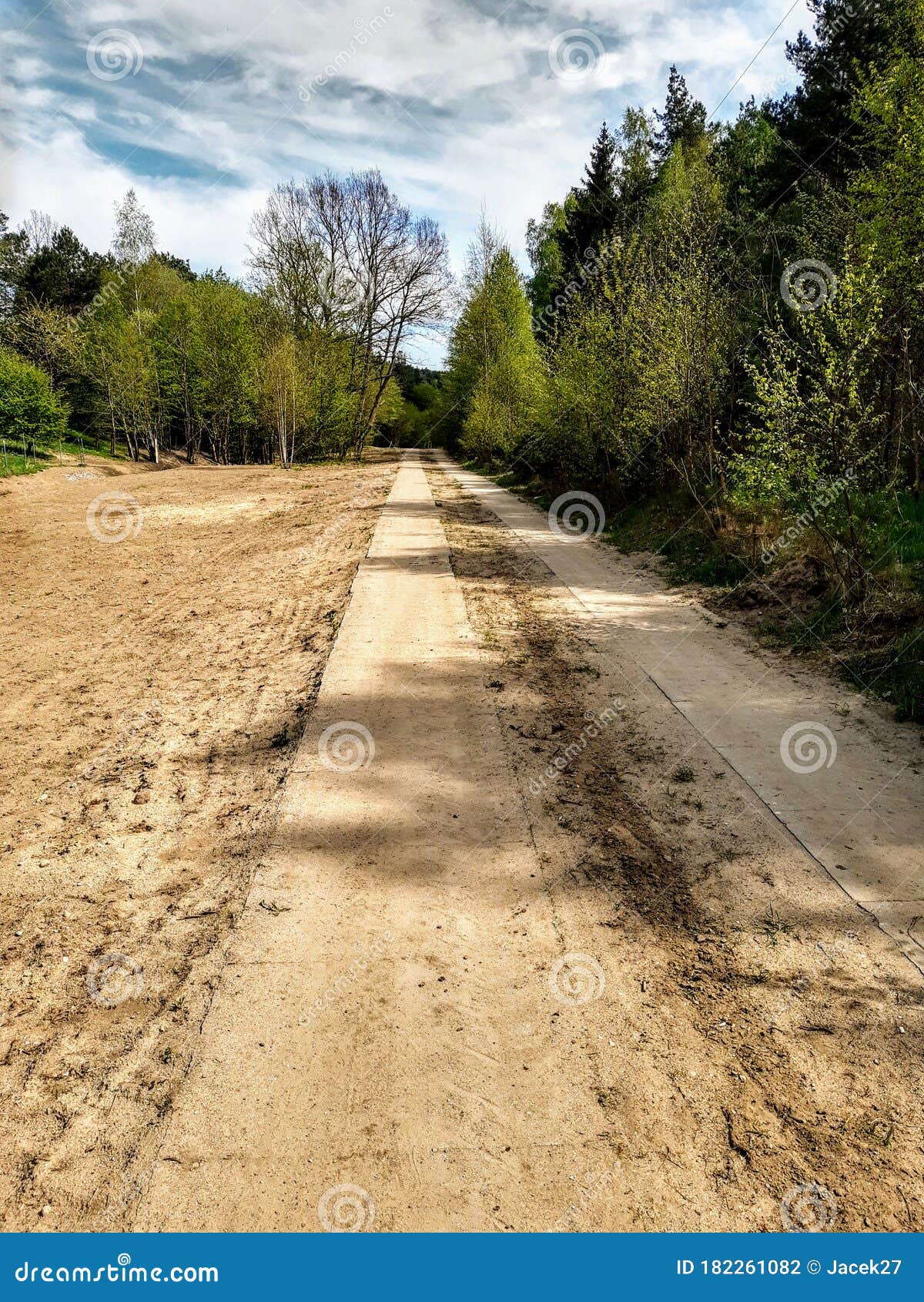 Old desert road stock photo. Image of spain, dirt, adventure - 182261082