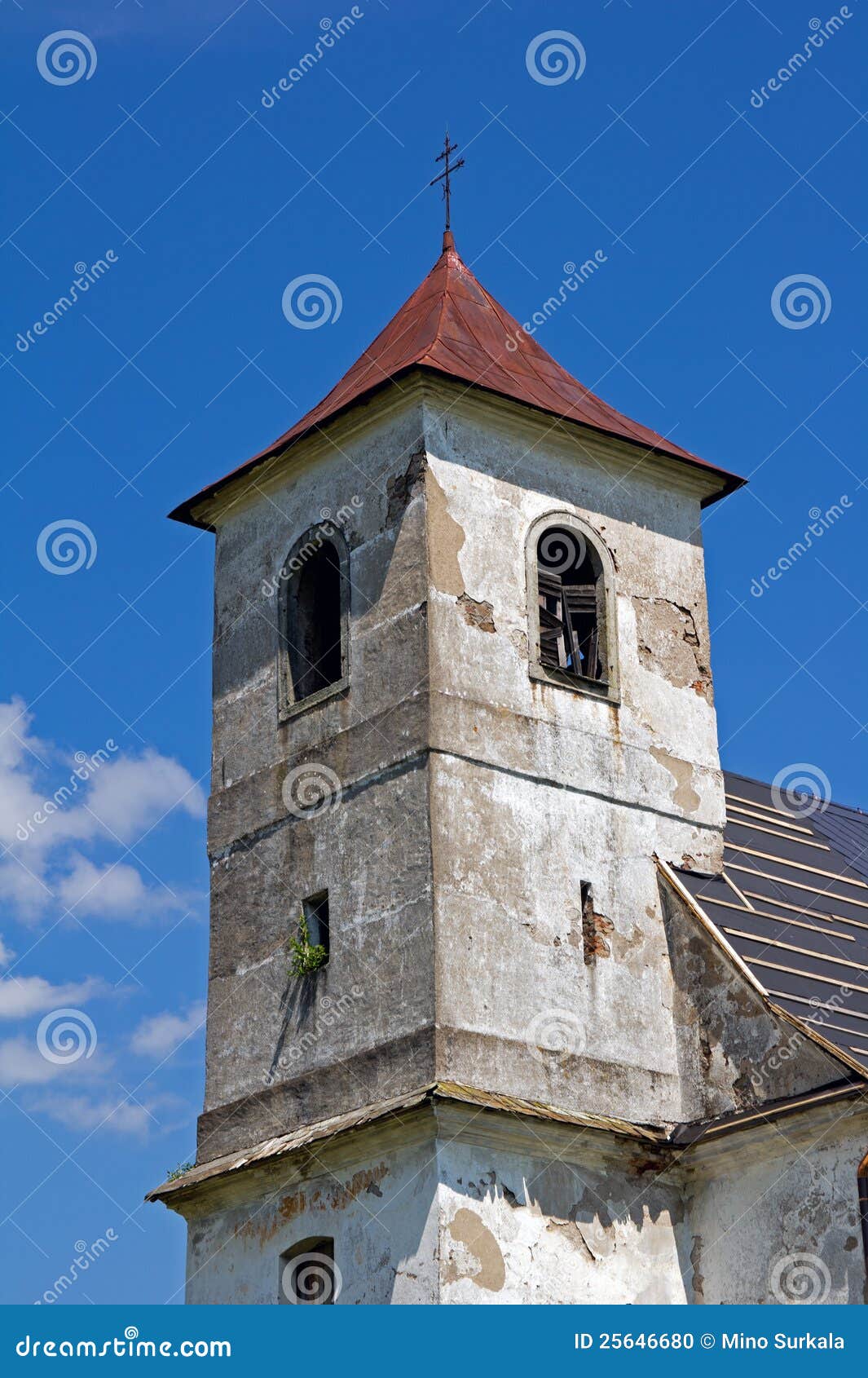 Old destroyed church stock photo. Image of desolated - 25646680