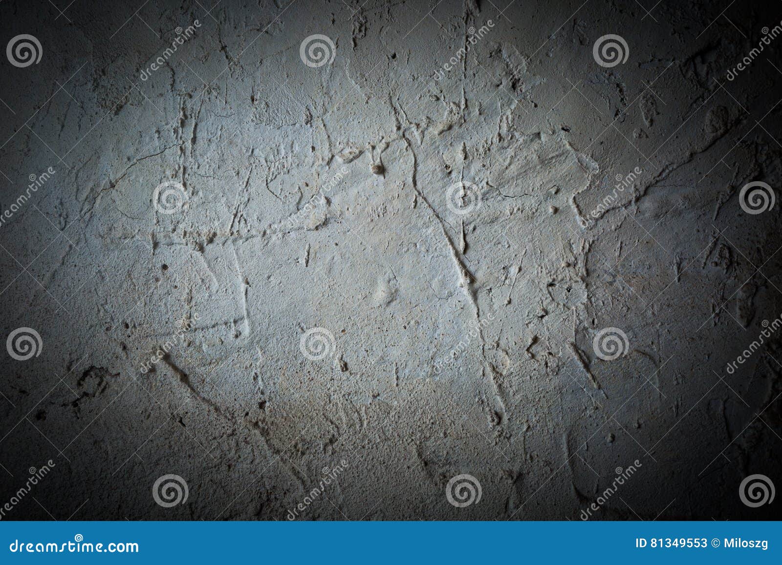 Old Destroyed Concrete Wall with Uneven Structure Stock Image - Image ...