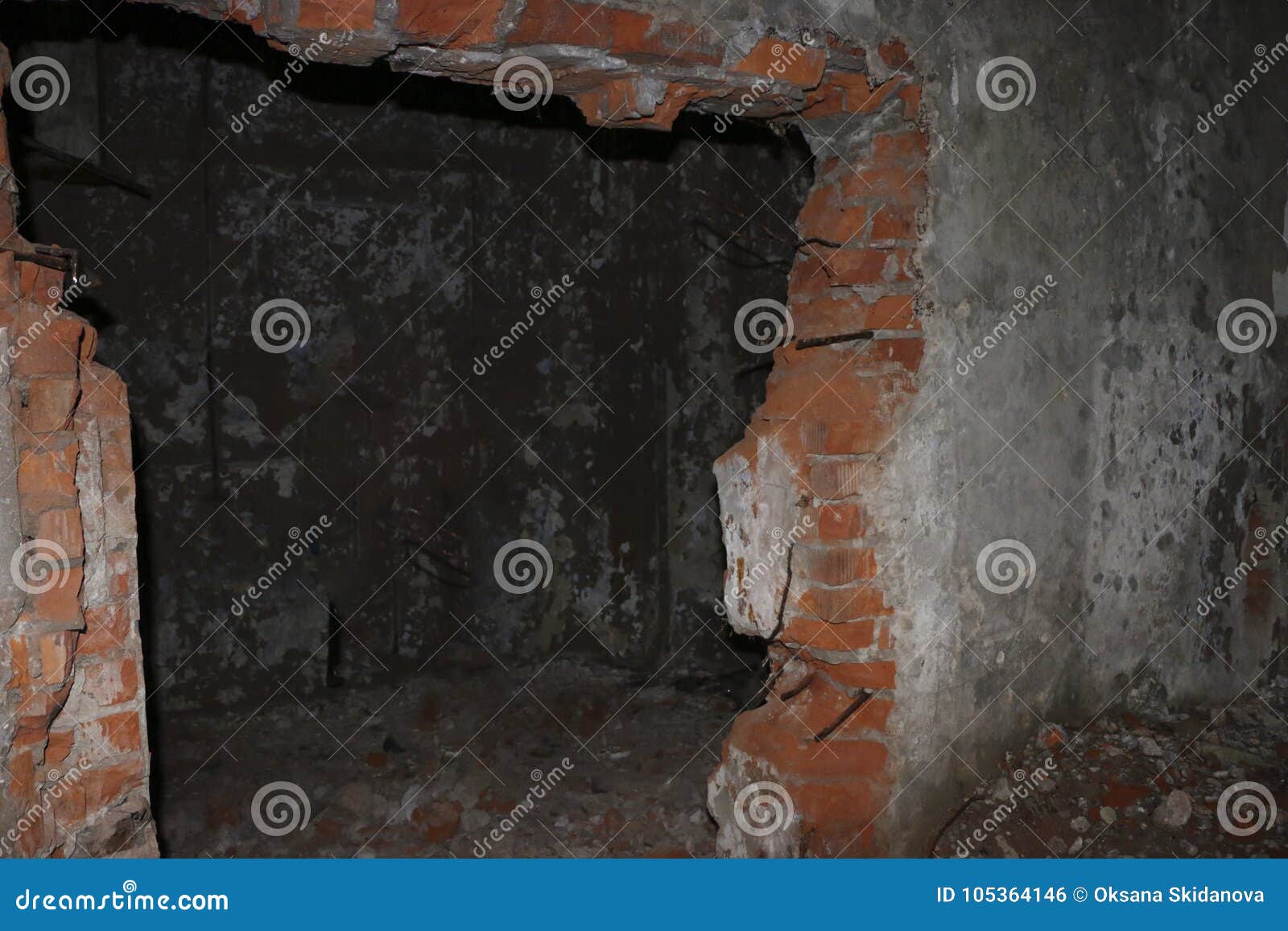 The Old Destroyed Military Base of Missile Forces after the Explosions ...