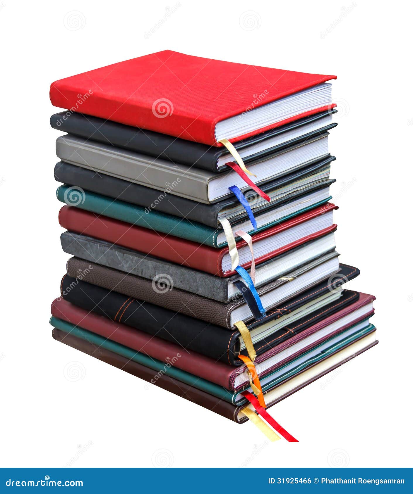 Old diary books isolate stock photo. Image of book, close - 31925466