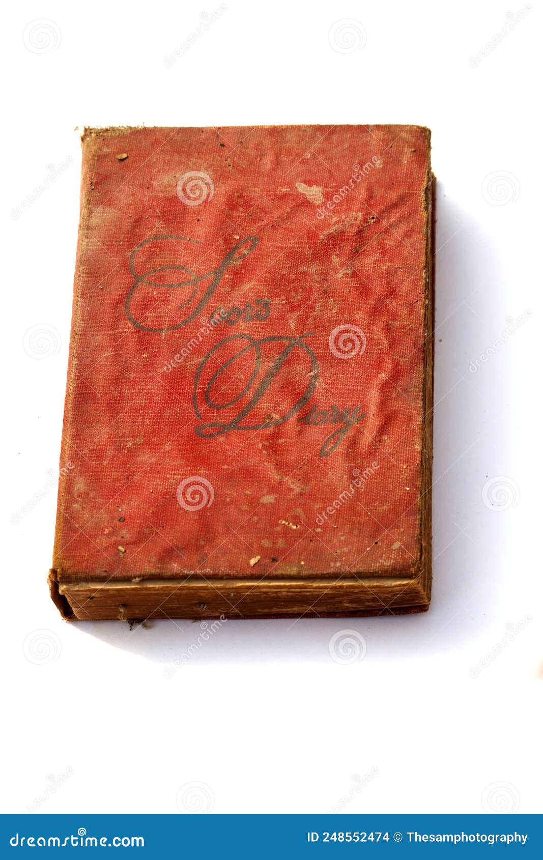 An old Diary stock photo. Image of texture, personal - 248552474
