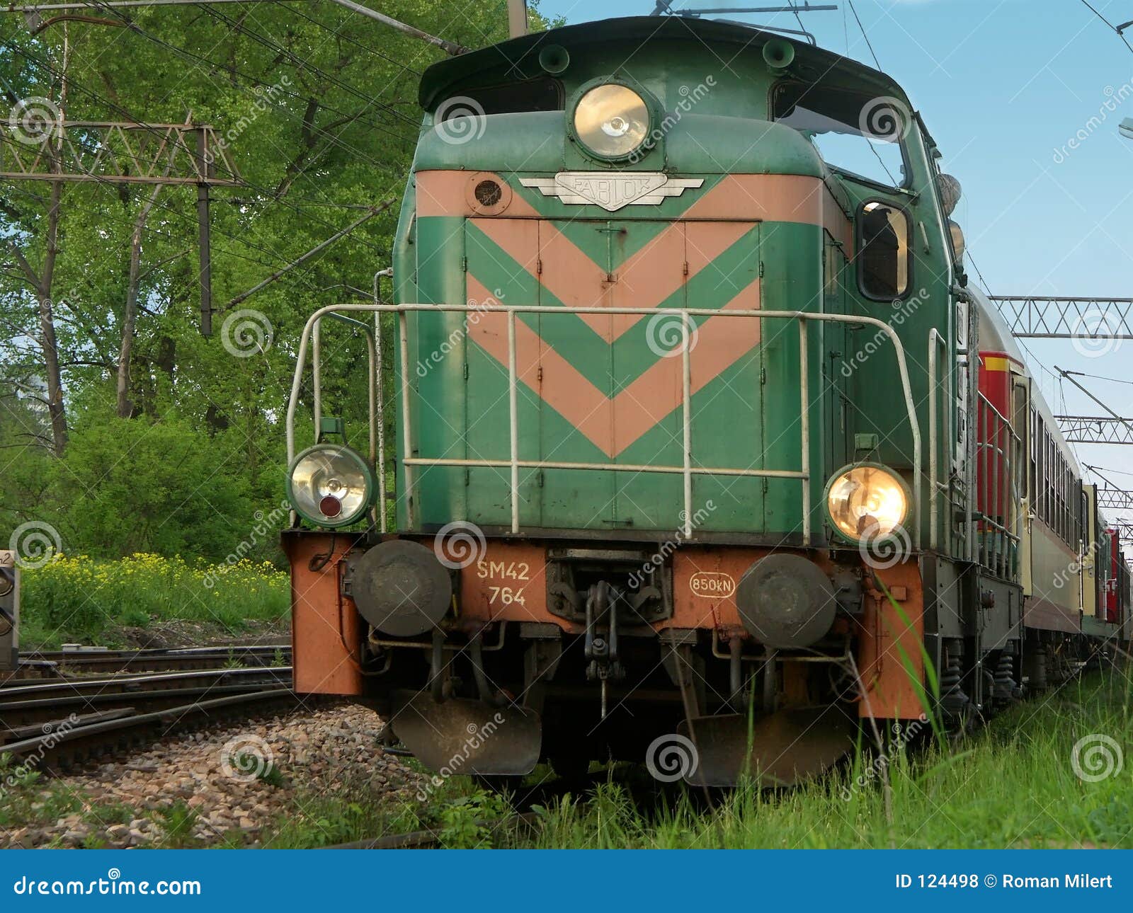 Old Diesel Locomotive Picture. Image: 124498