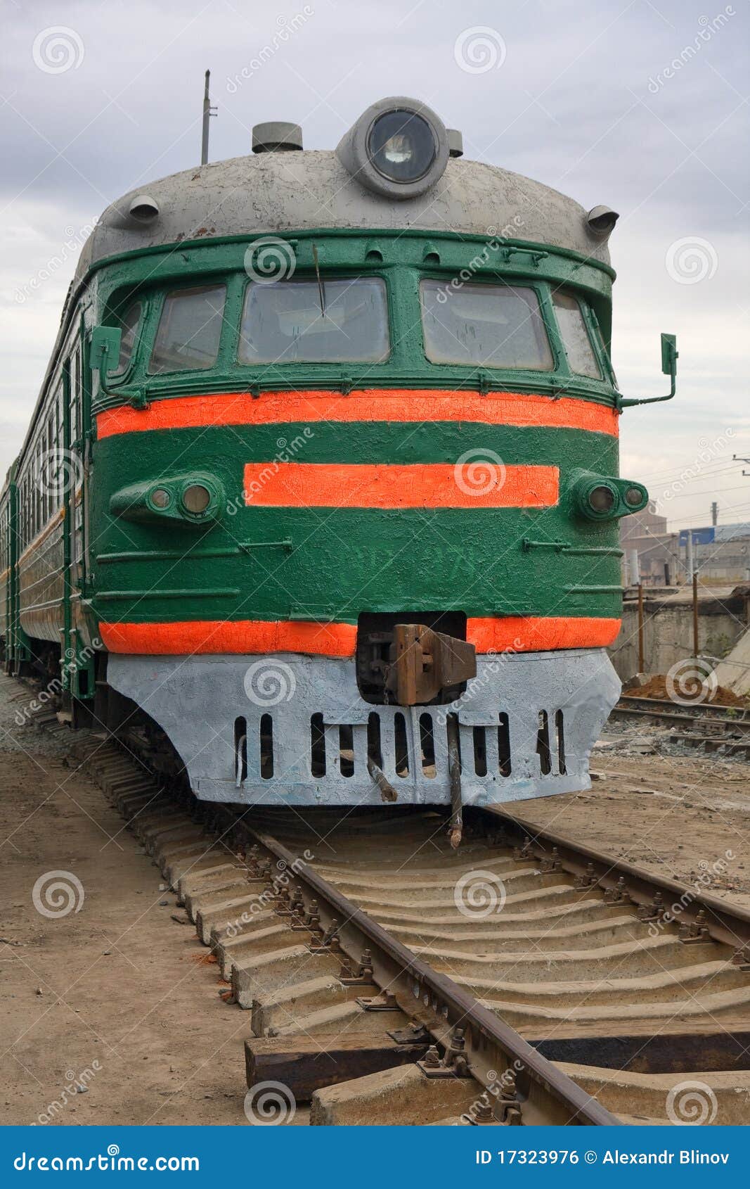 Old diesel locomotive stock photo. Image of panning, engine - 17323976